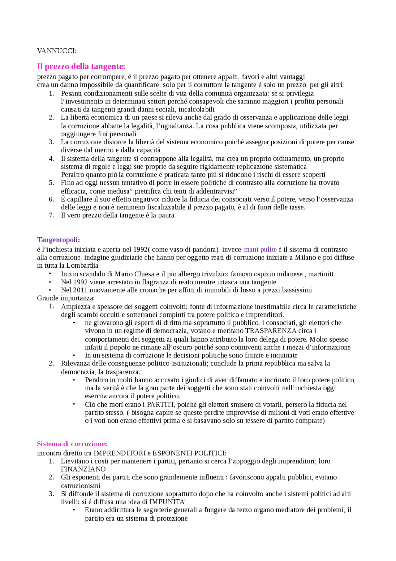 Corruzione Docsity