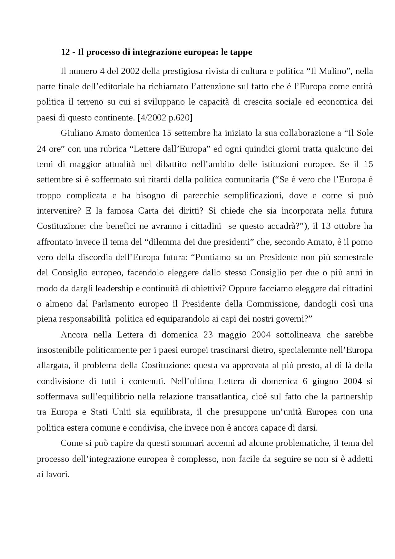 Appunti di Storia Contemporanea - lezione12 - il processo di ...