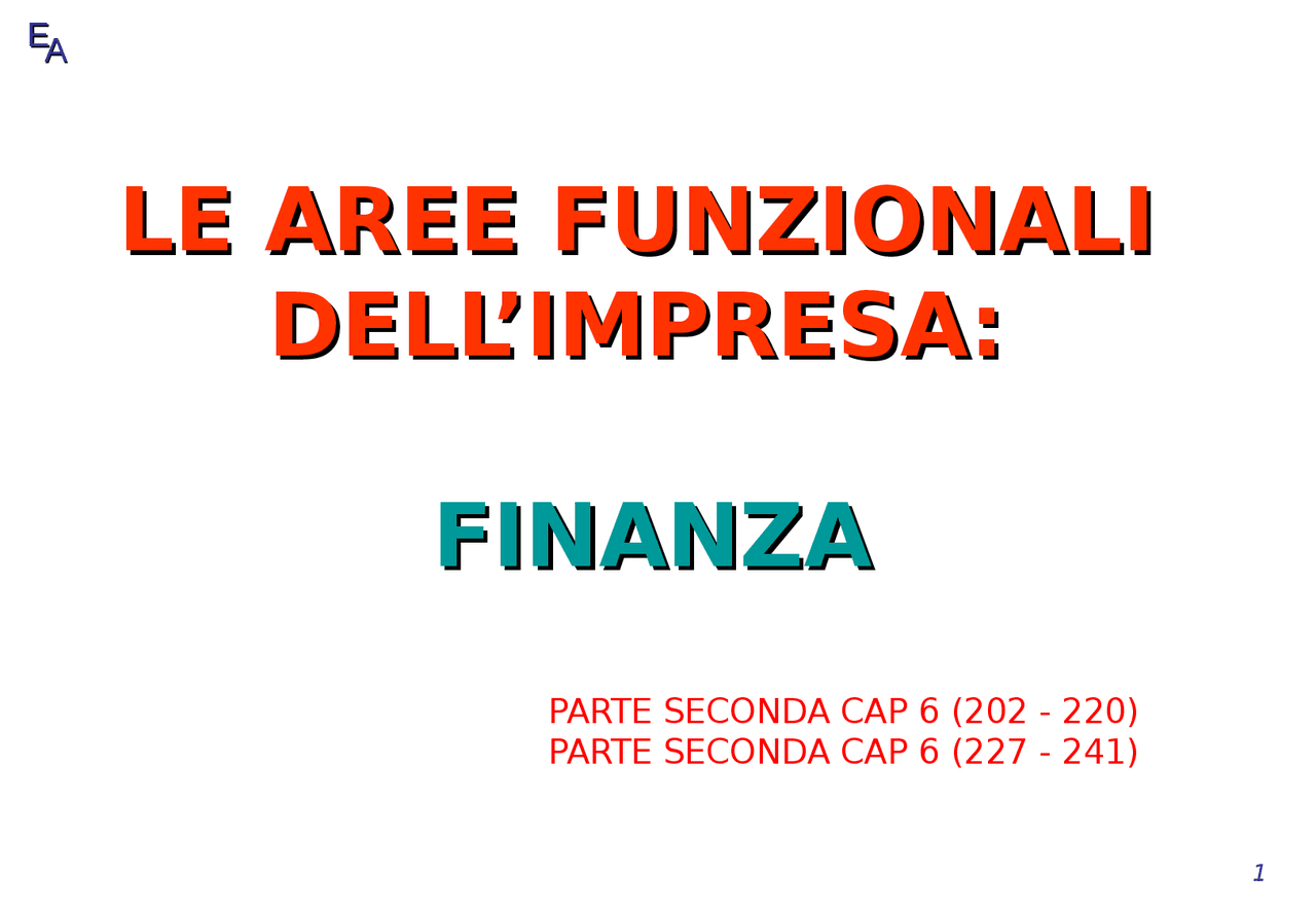 Appunti Di Marketing 8finanza Docsity