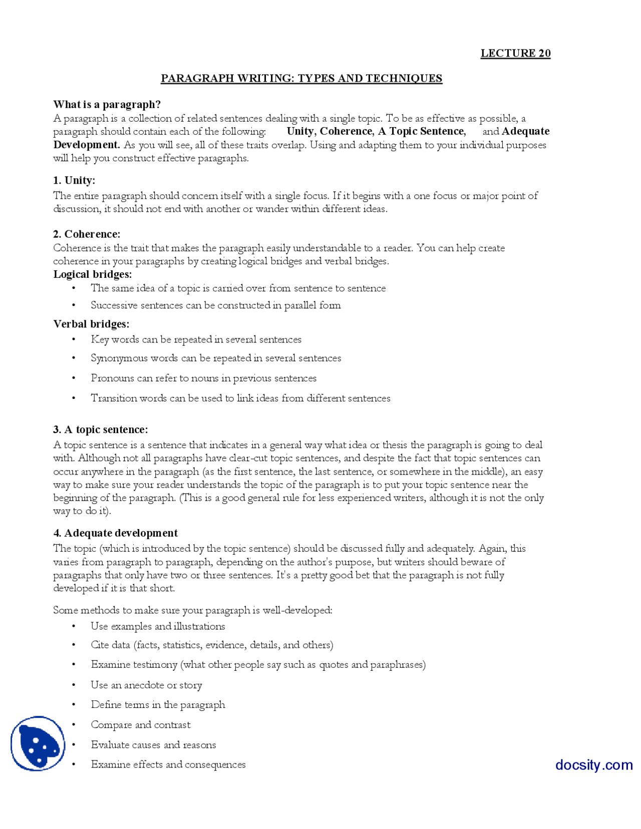 Single Paragraph Examples Best 20 Short Paragraph Examples 2022 11 07