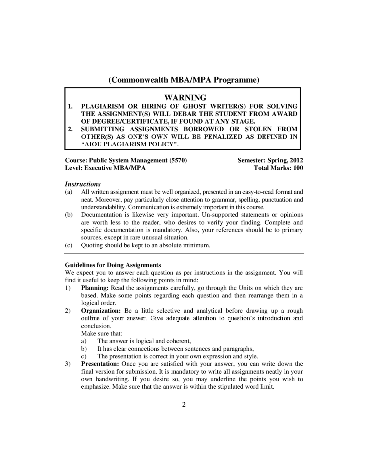 Public Policy Making Implementation Programs Public System Management