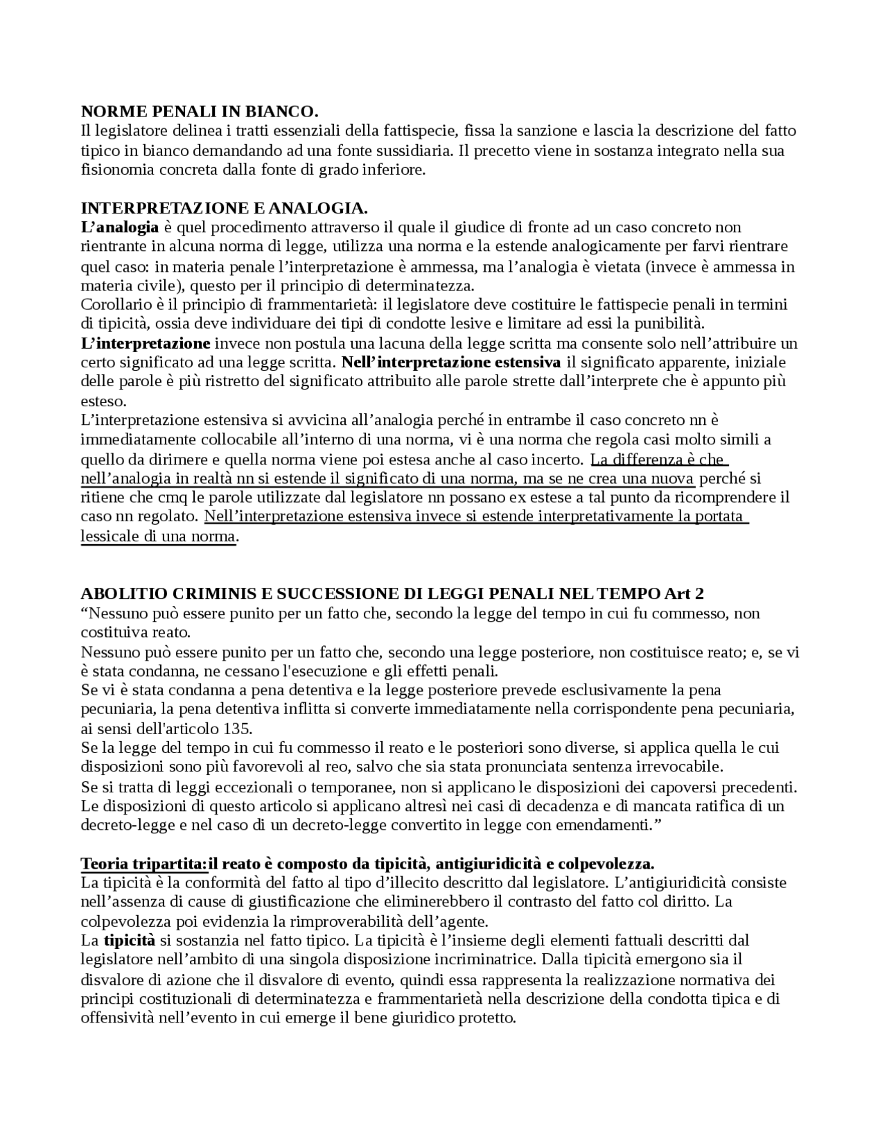 Domande Frequenti Dir Penale Docsity