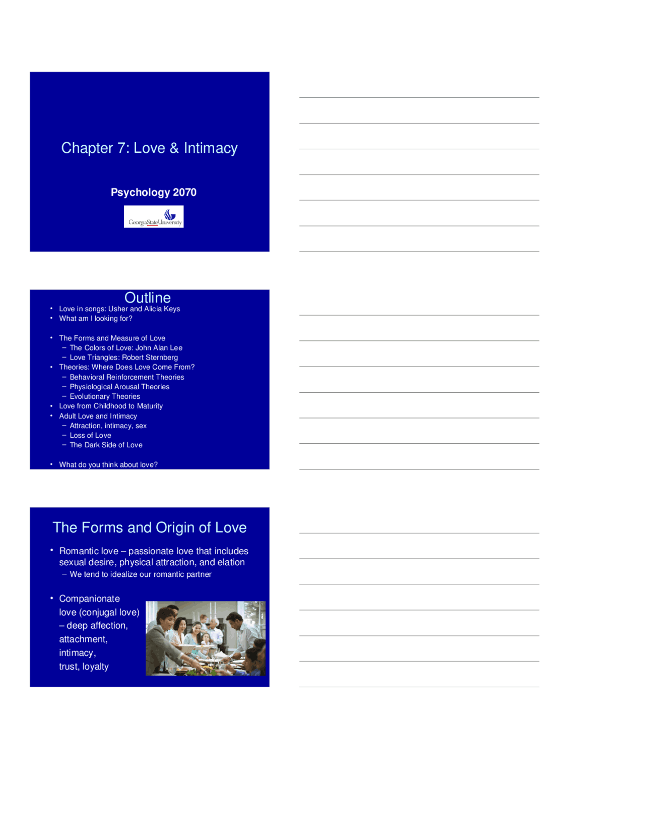 Chapter 7 Lecture Notes Introduction To Human Sexuality Psyc 2070