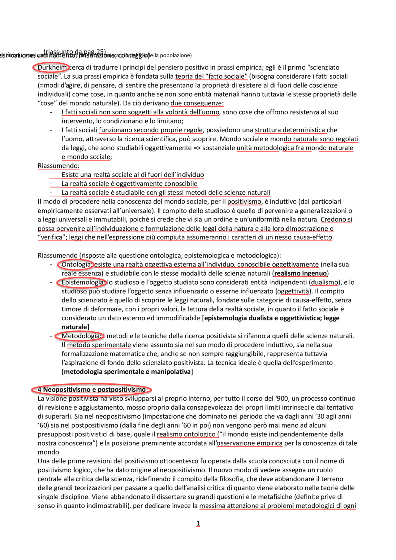 Riassunto completo di Metodologia Della Ricerca Sociale Quantitativa - Docsity