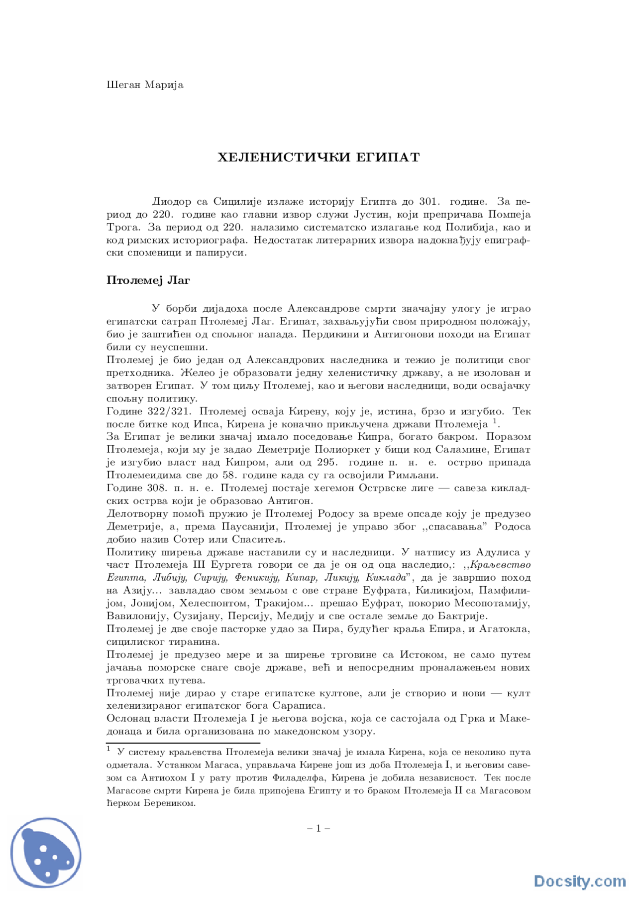 Helenizam, Ptolemeidi-Beleska-Istorija stare Grcke i Starog istoka ...