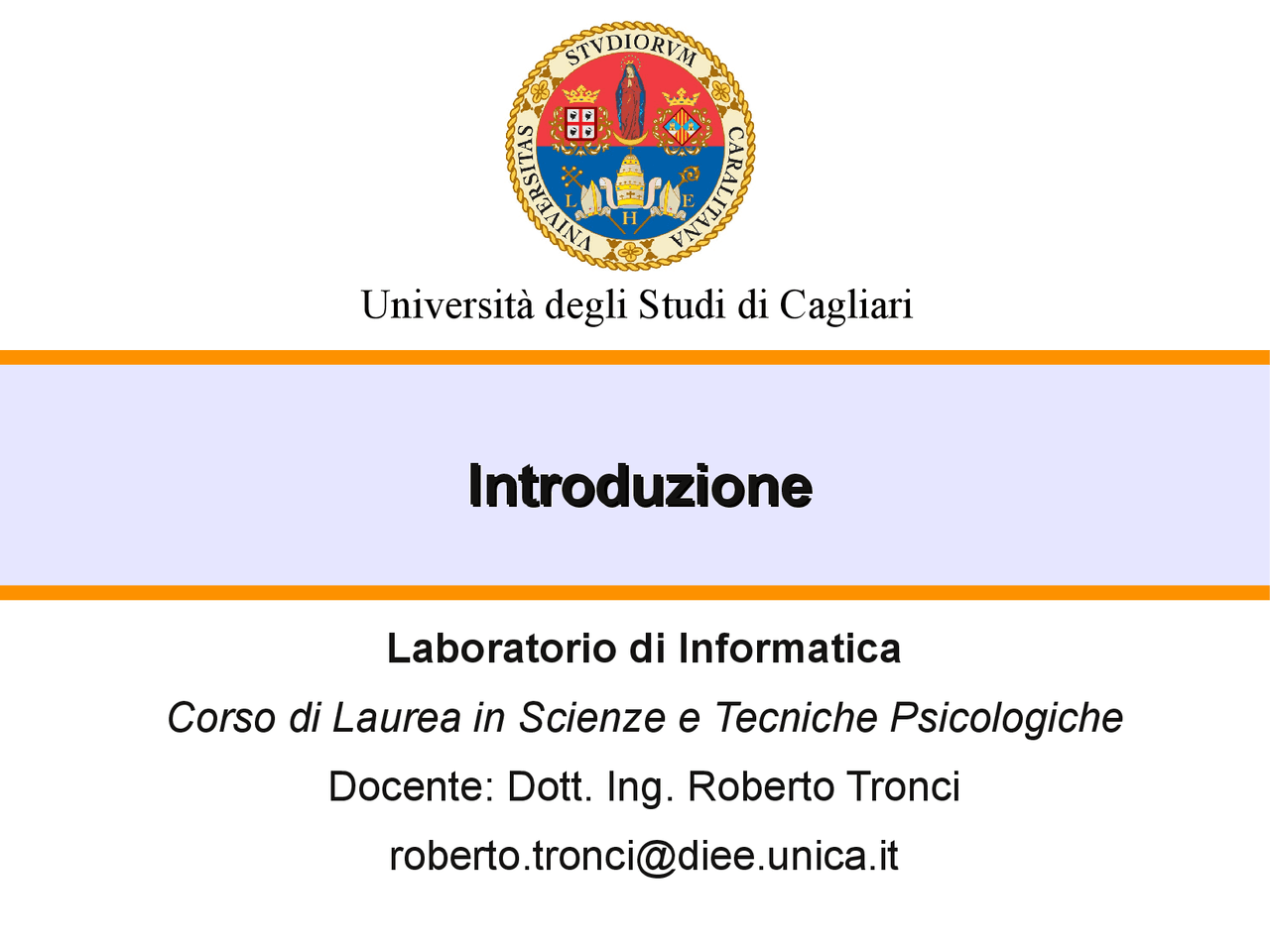 Introduzione Ai Calcolatori Appunti Di Informatica Docsity