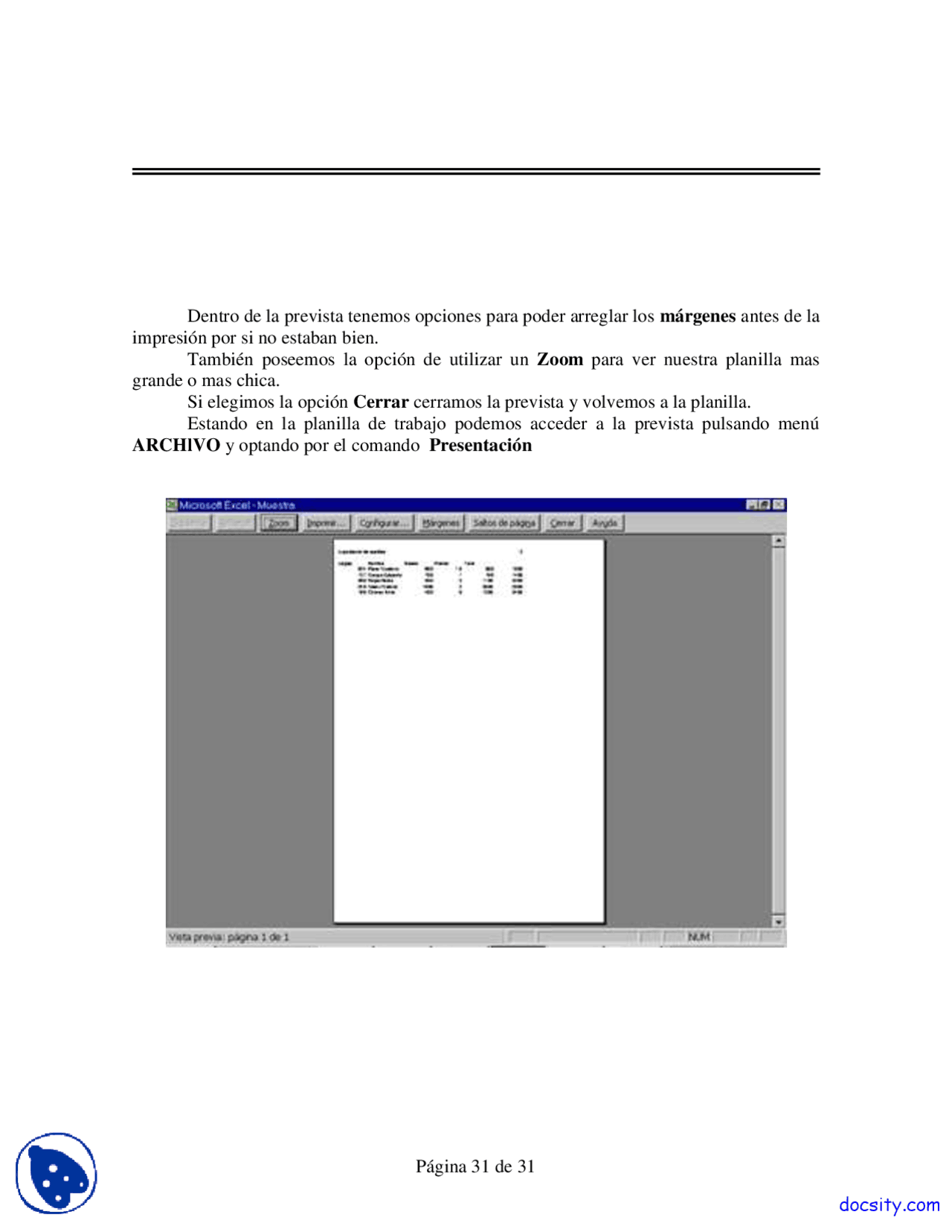Excel 97 Apuntes Ciencia Tecnología Y Sociedad Parte 4 Docsity