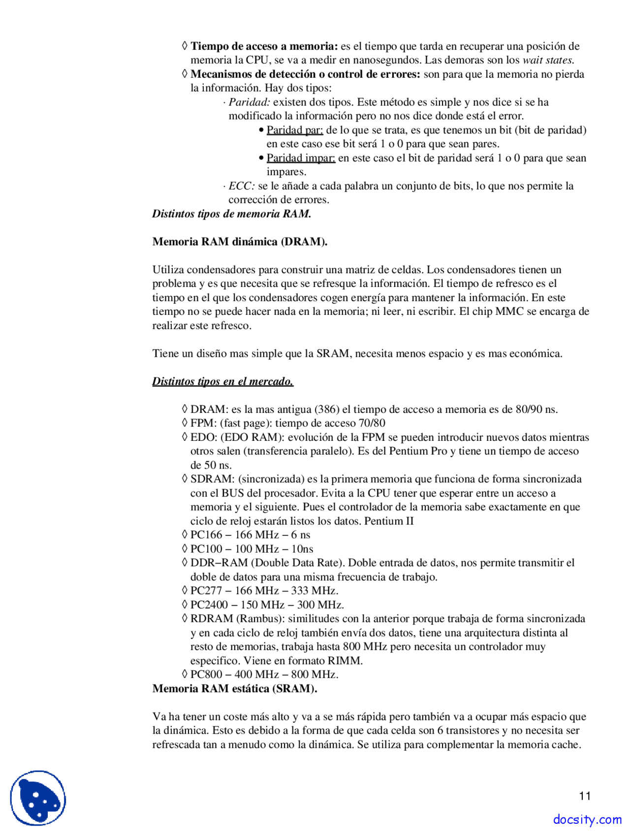 Hardware Apuntes Sistemas Informáticos Monousuario Y Multiusuario