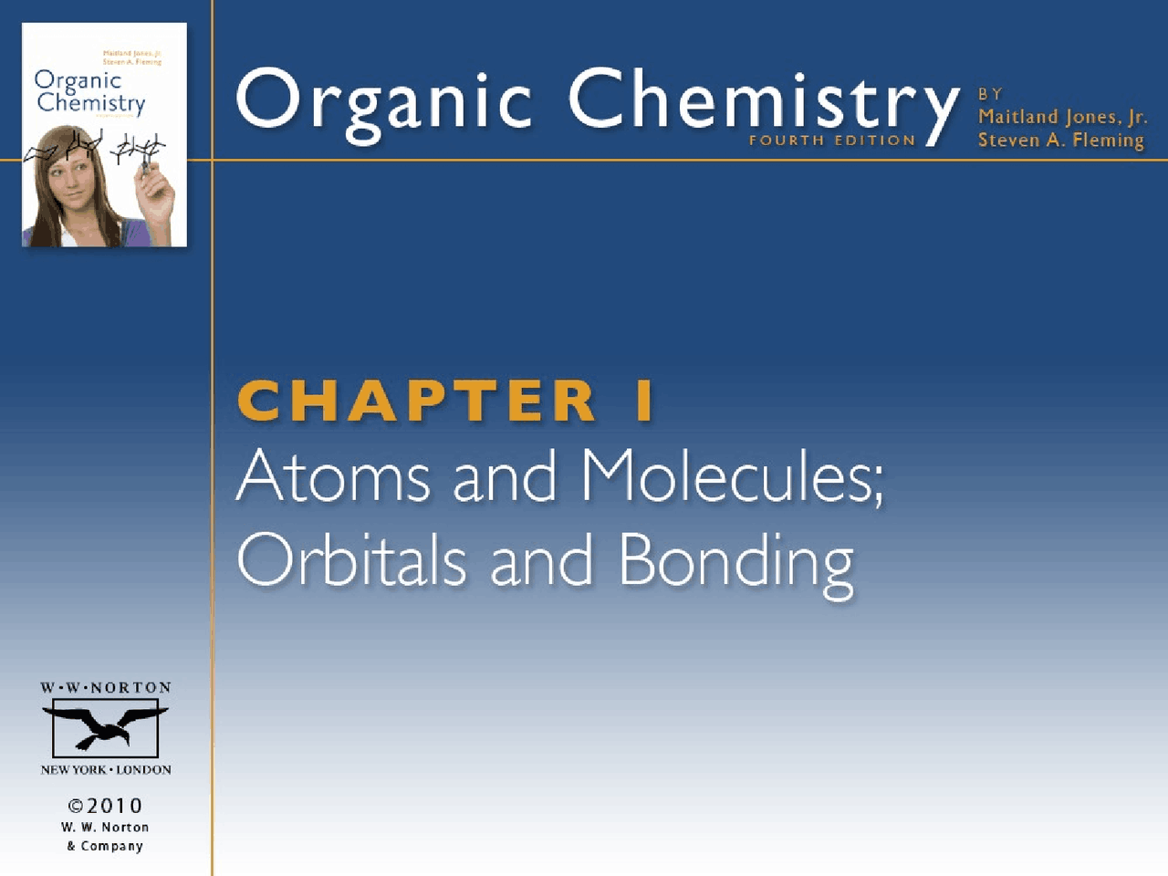 Atoms and Molecules: Orbitals and Bonding - Organic Chemistry I | CHEM ...