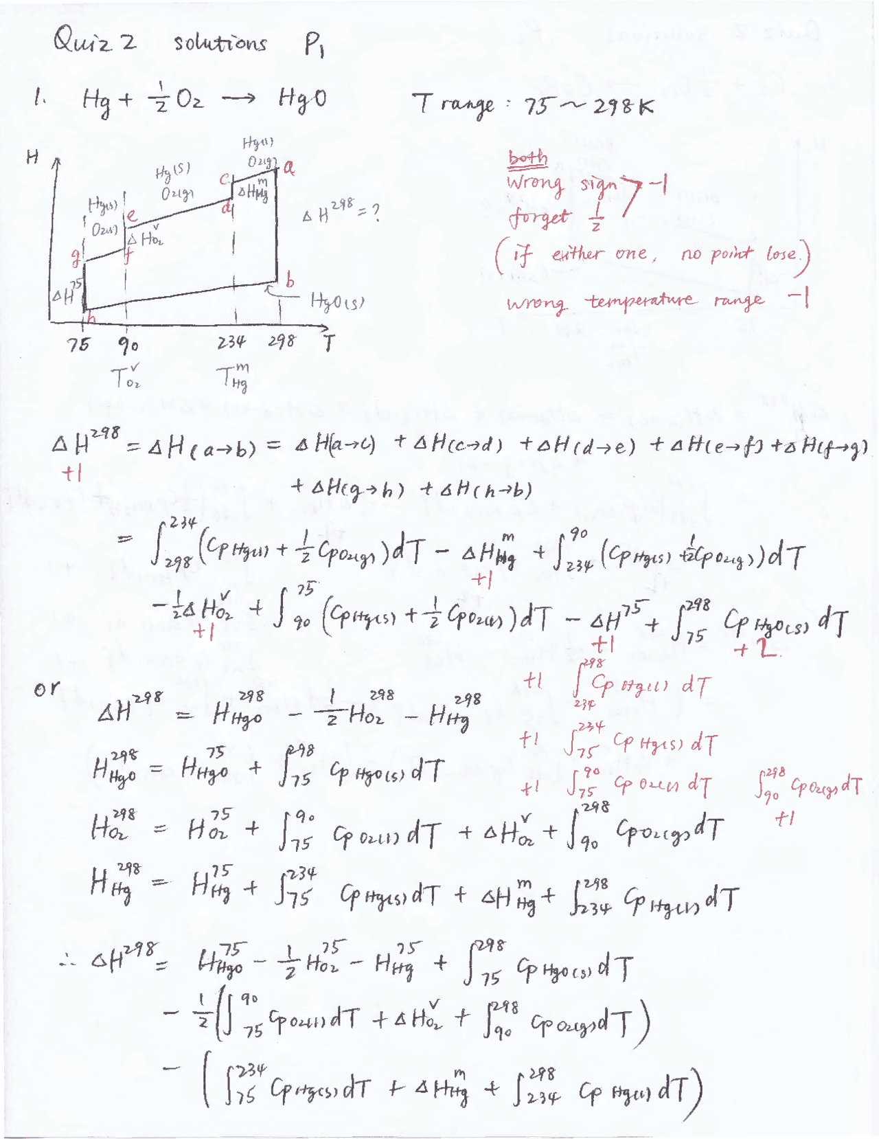 Quiz 2 Solutions Introduction To Biophysics Biop 401 Docsity