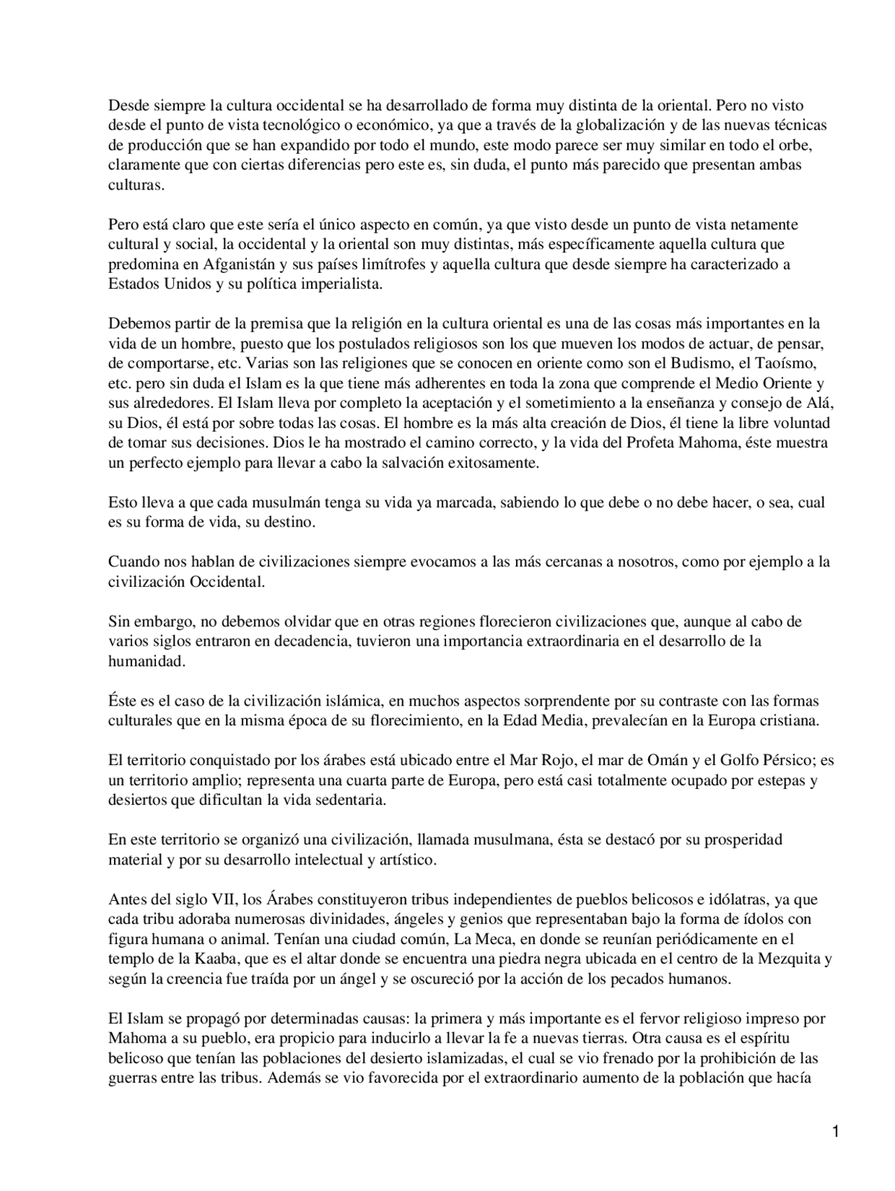Civilización Occidental Apuntes Historia Universal Docsity
