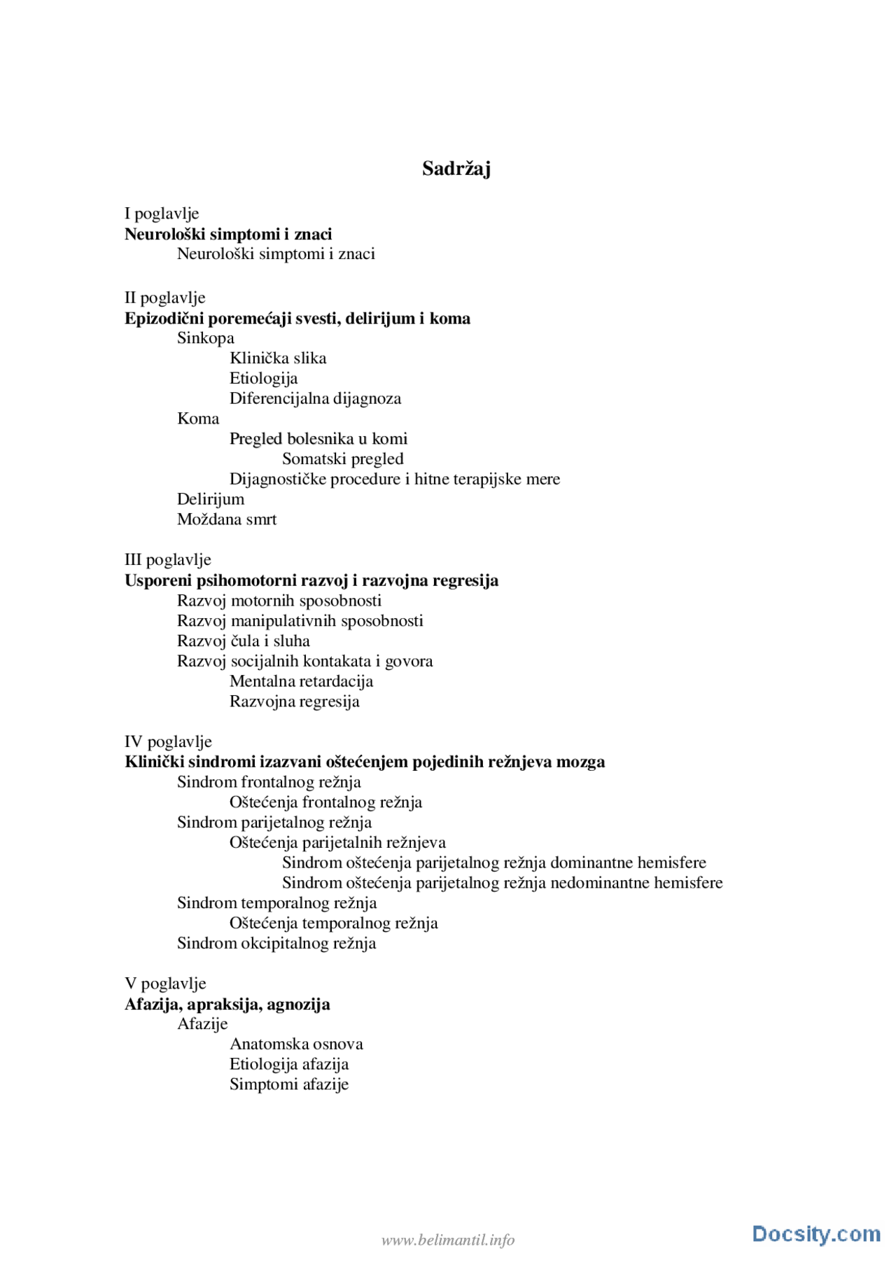 Uvod u neurologiju nova knjiga-Skripta-Neurologija-Medicina (1) | Rezime' predlog Neurologija ...