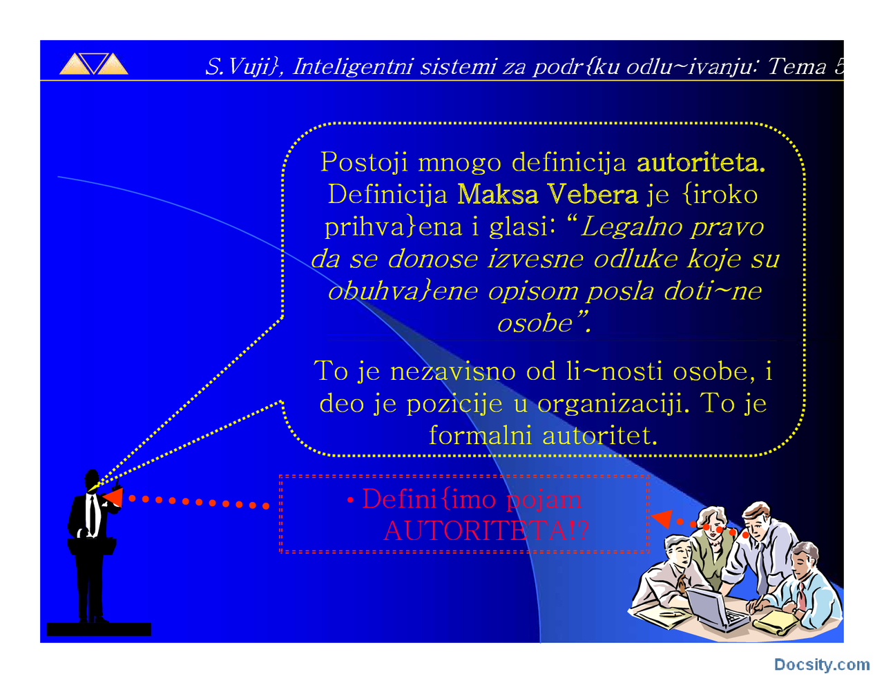 Menadzer U Procesu Odlucivanja Slajdovi Inteligentni Sistemi
