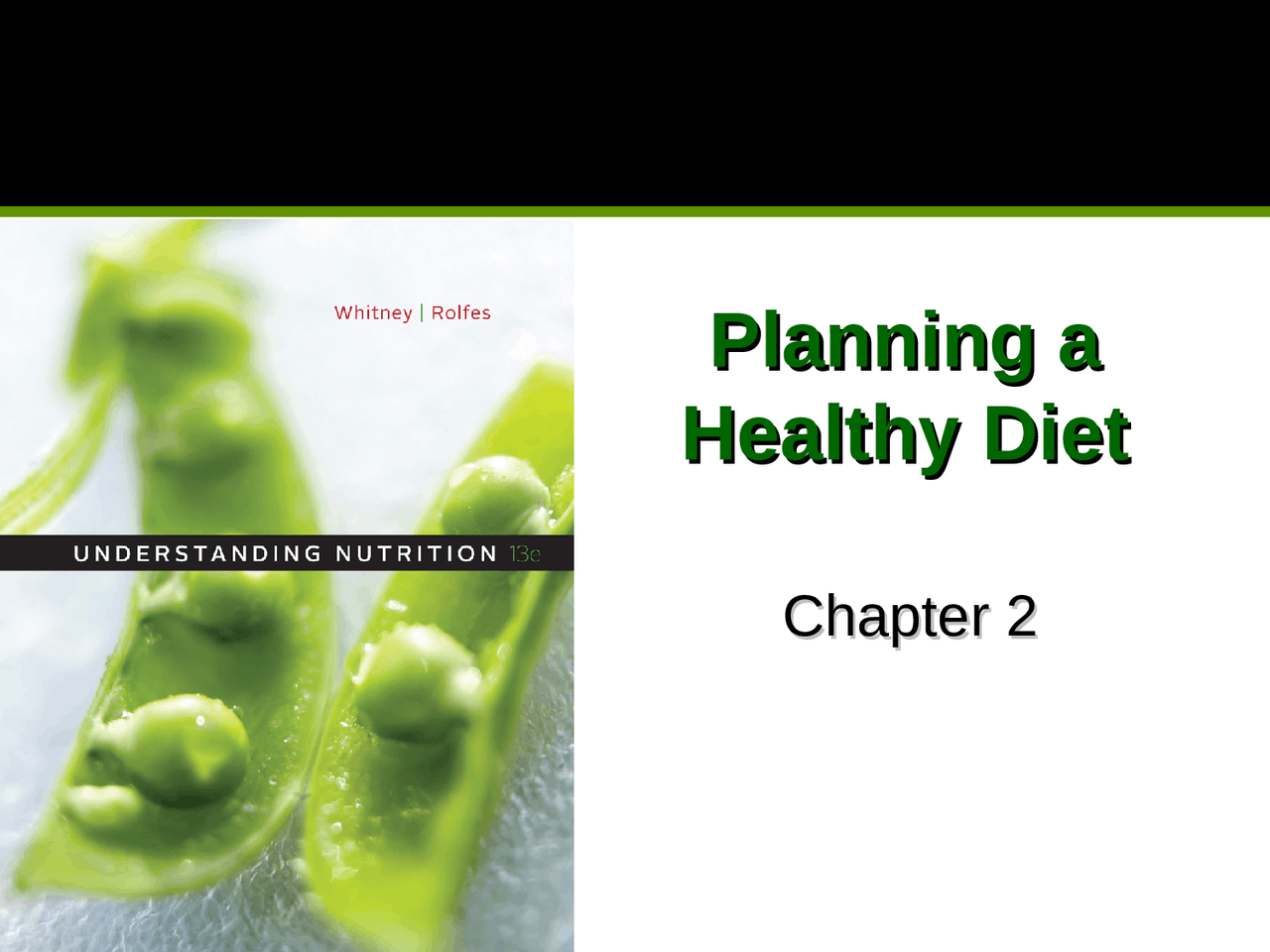 Planning A Healthy Diet Lecture Slides Nhm 311 Docsity