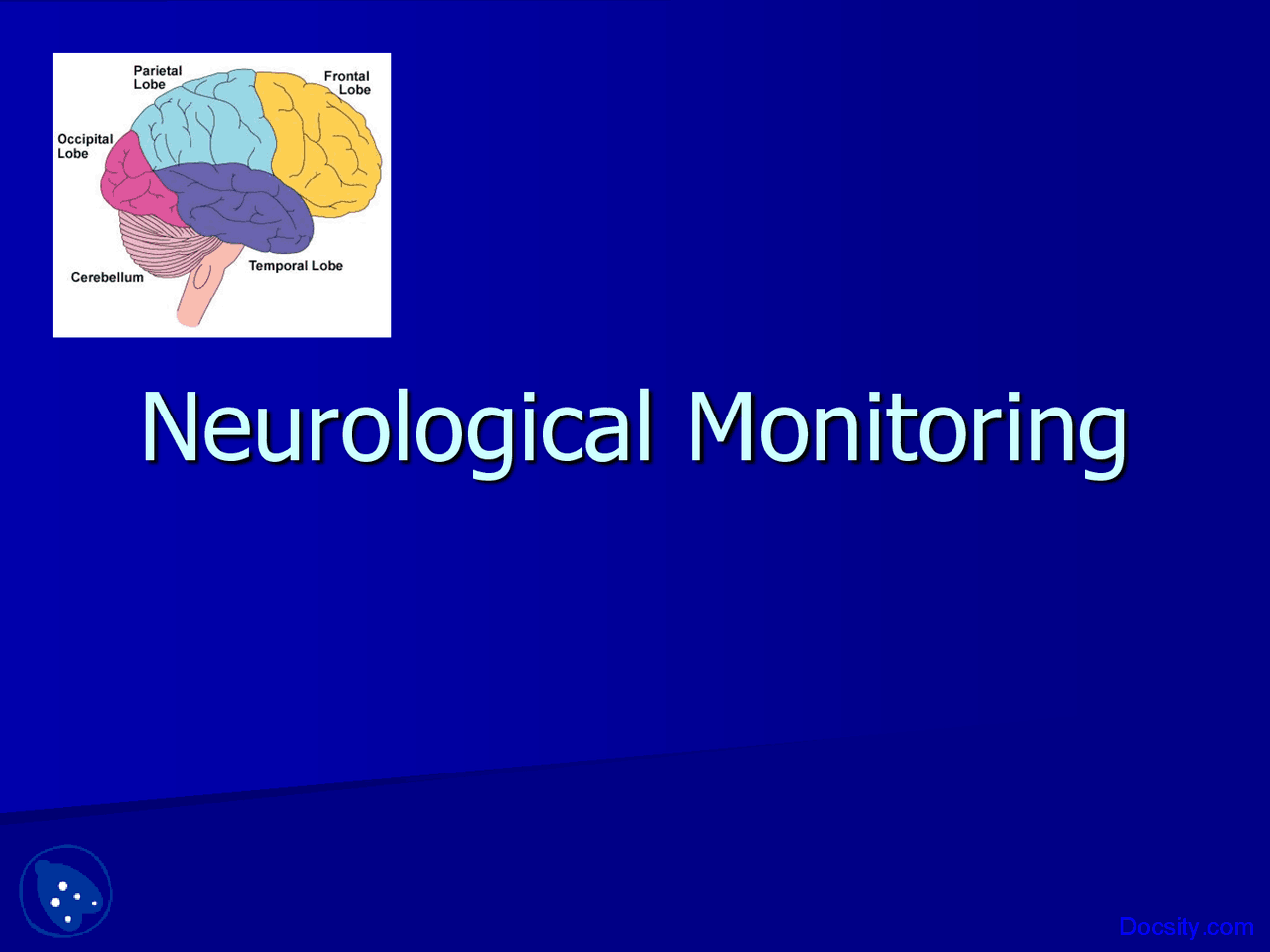 Neurological Monitoring Part 1 Anesthesia Lecture Slides Slides Biomedical Engineering