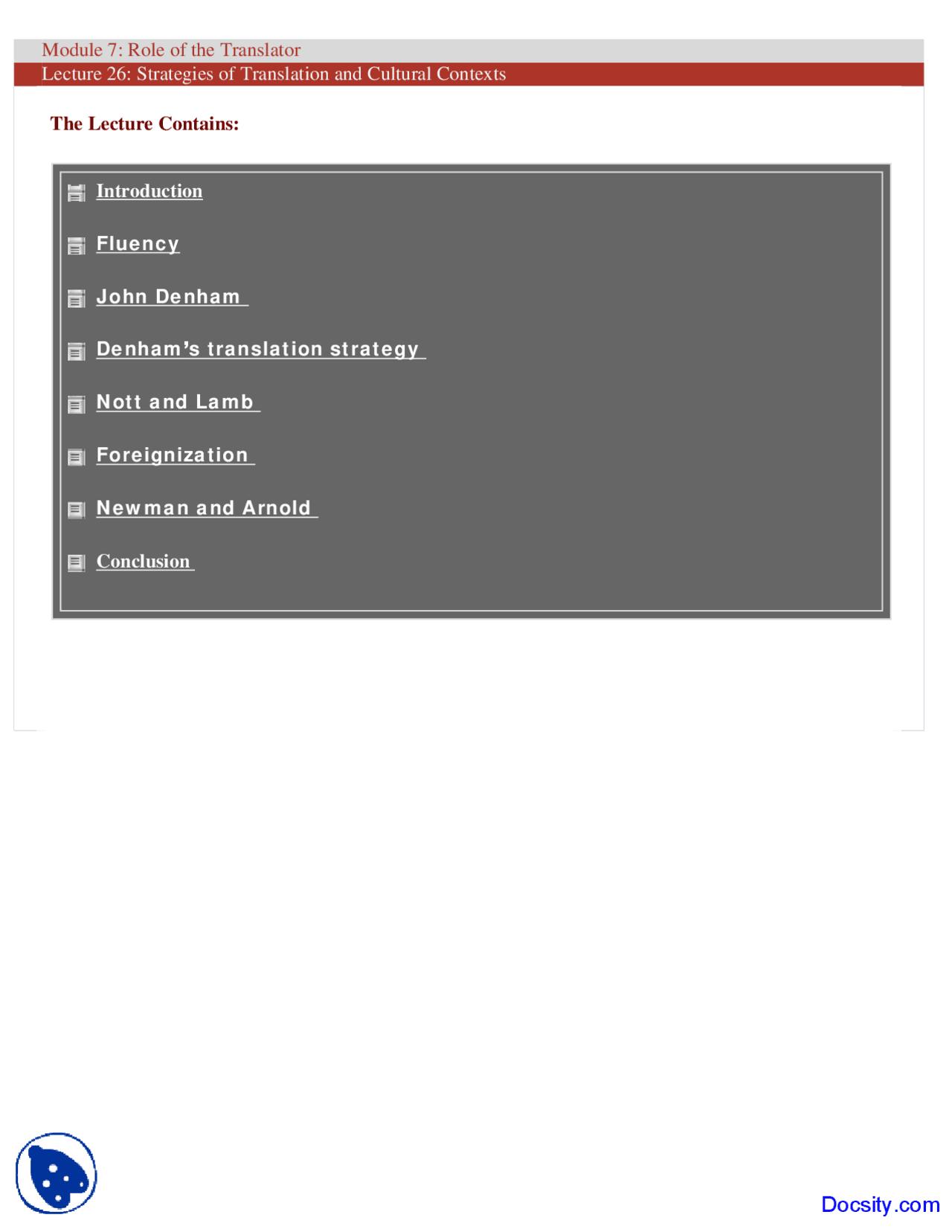 Strategies Of Translation Cultural Sciences And Humanities Lecture