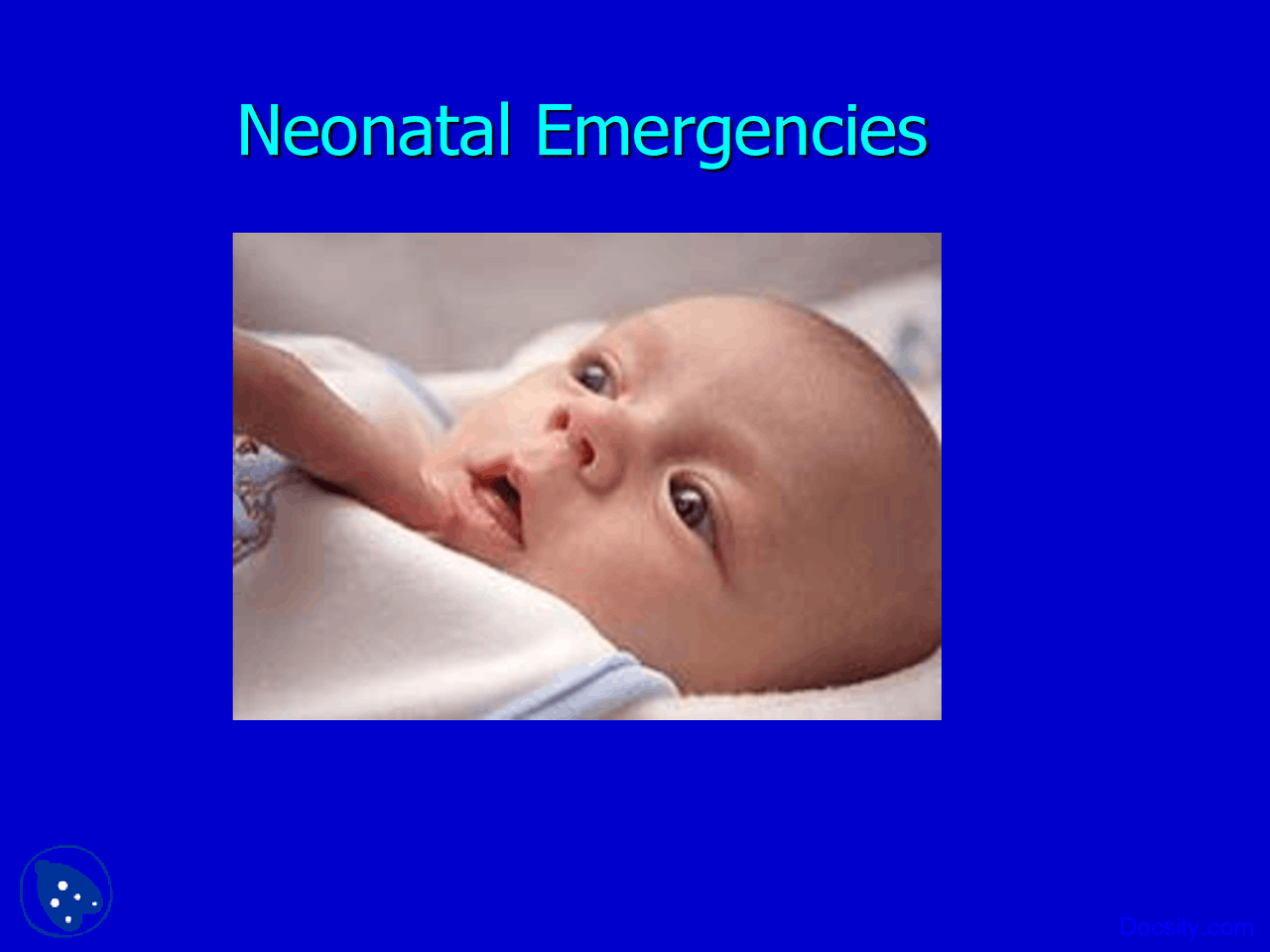 Objectives Of Neonatal Emergencies Anesthesia Lecture Slides
