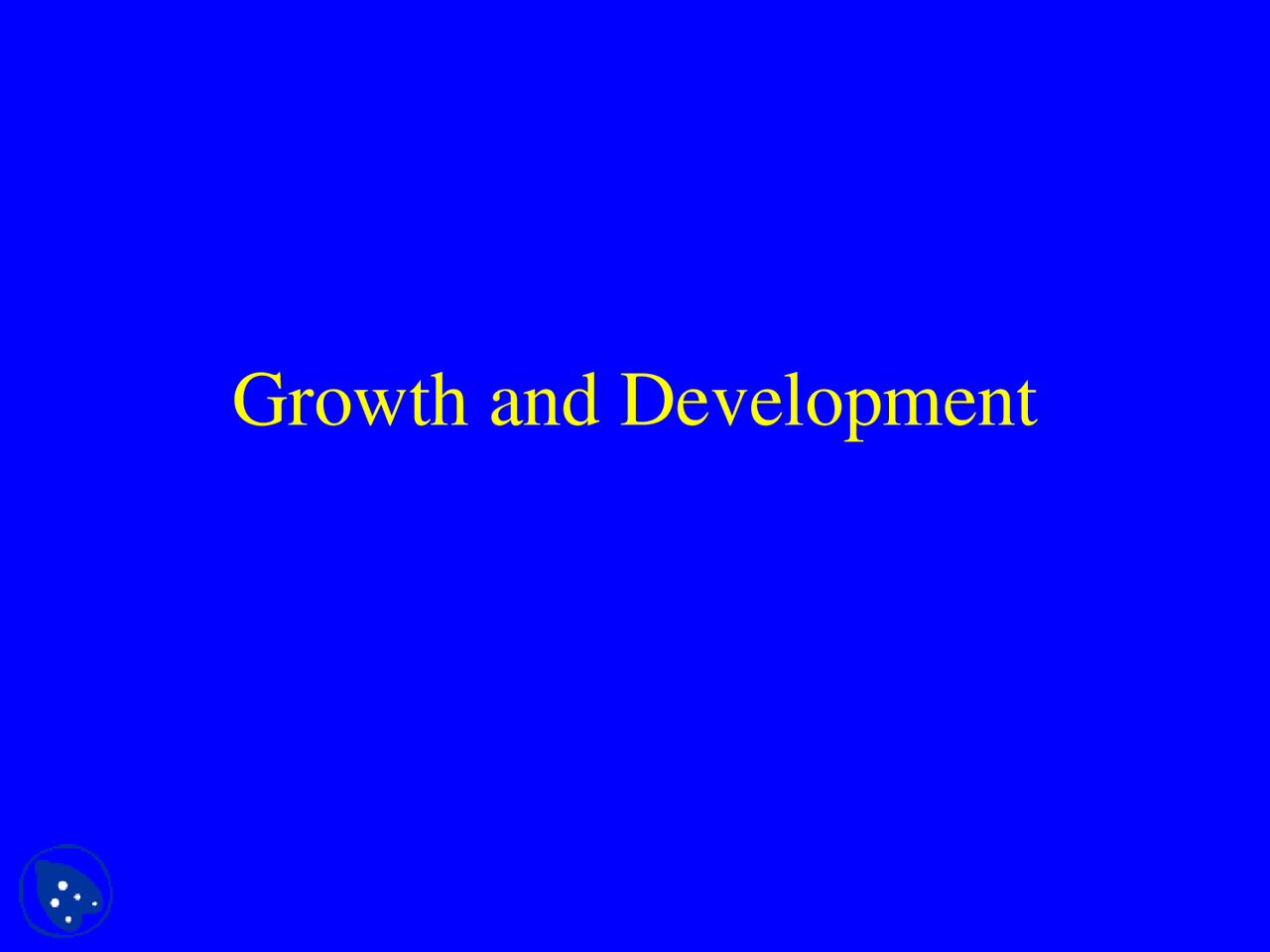 Growth And Development Anesthesia Lecture Slides Docsity