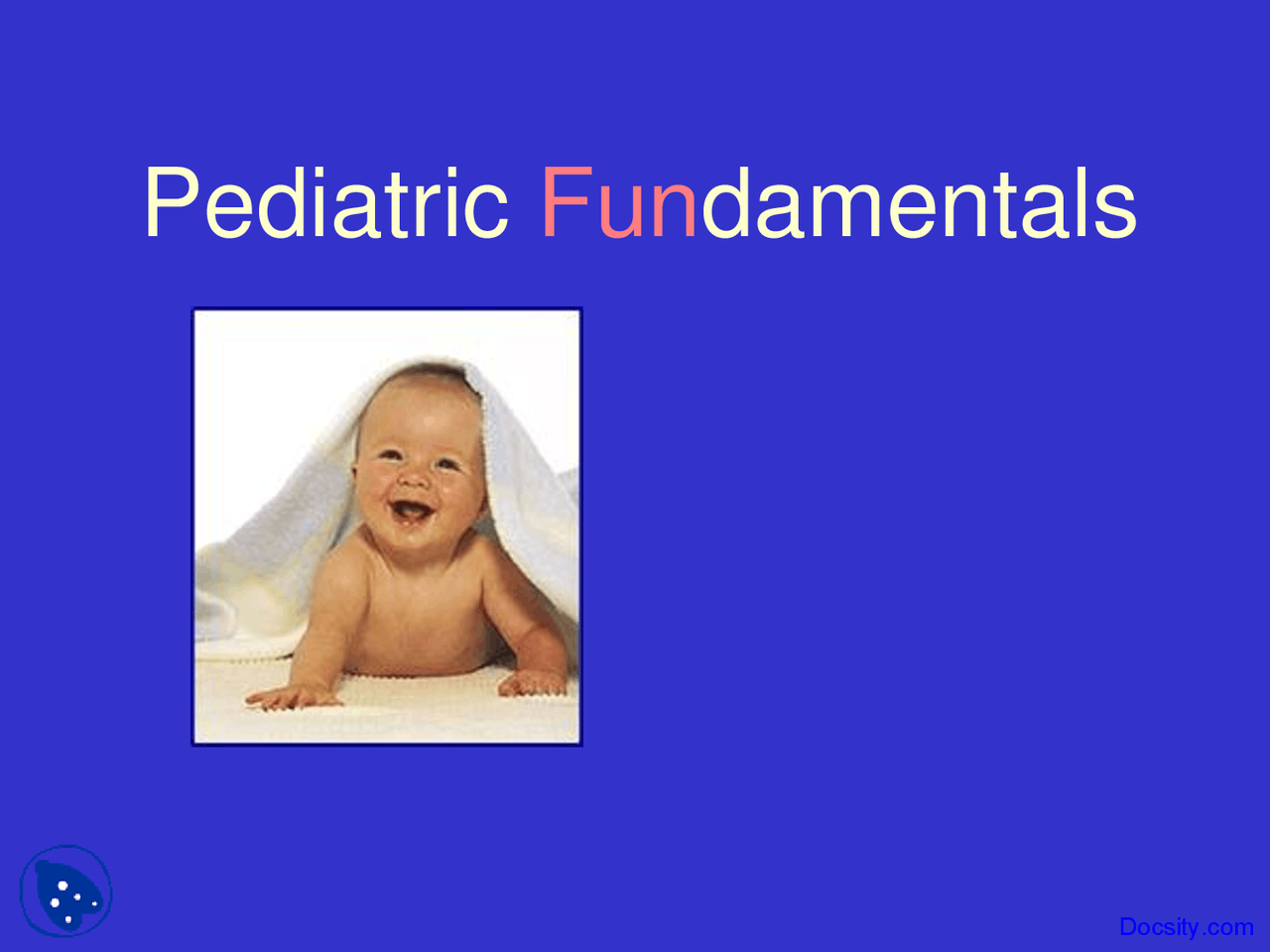 Pediatric Fundamentals Anesthesia Lecture Slides Docsity