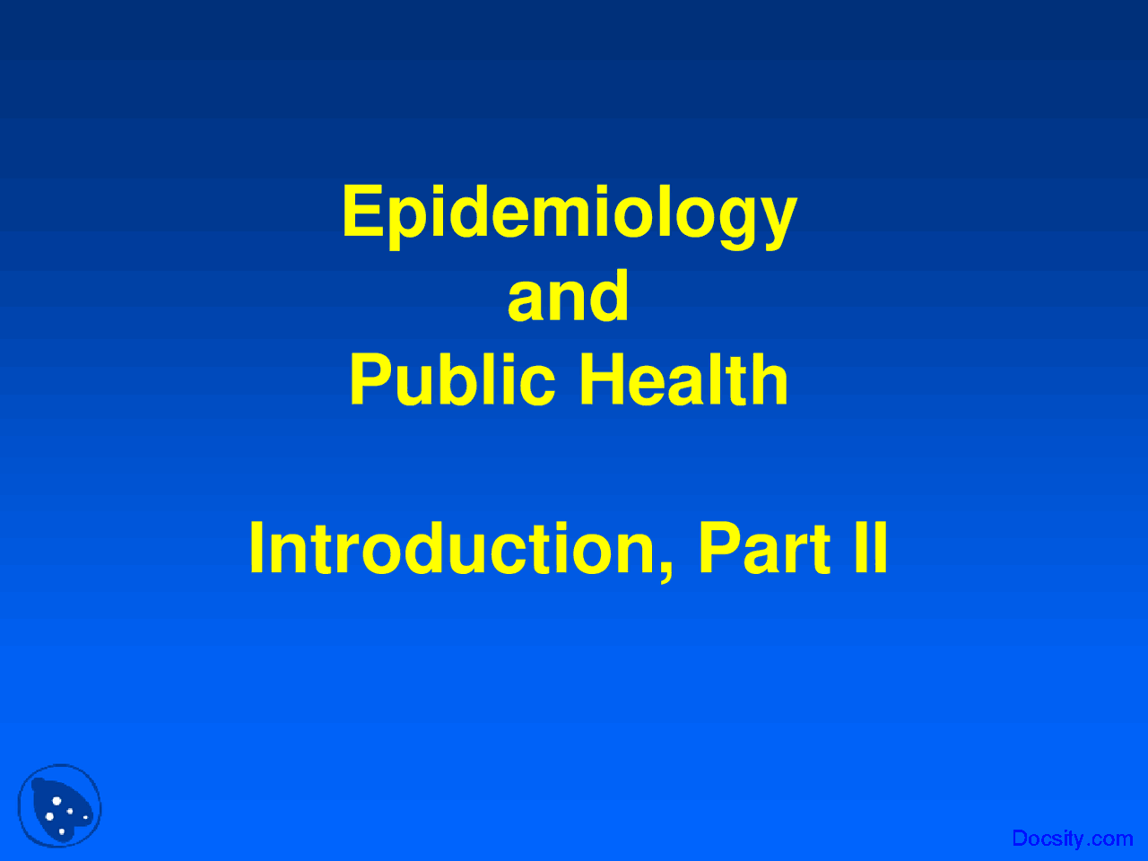 Changing Patterns of Community Health - Community Medicine - Lecture Slides | Slides Medicine ...