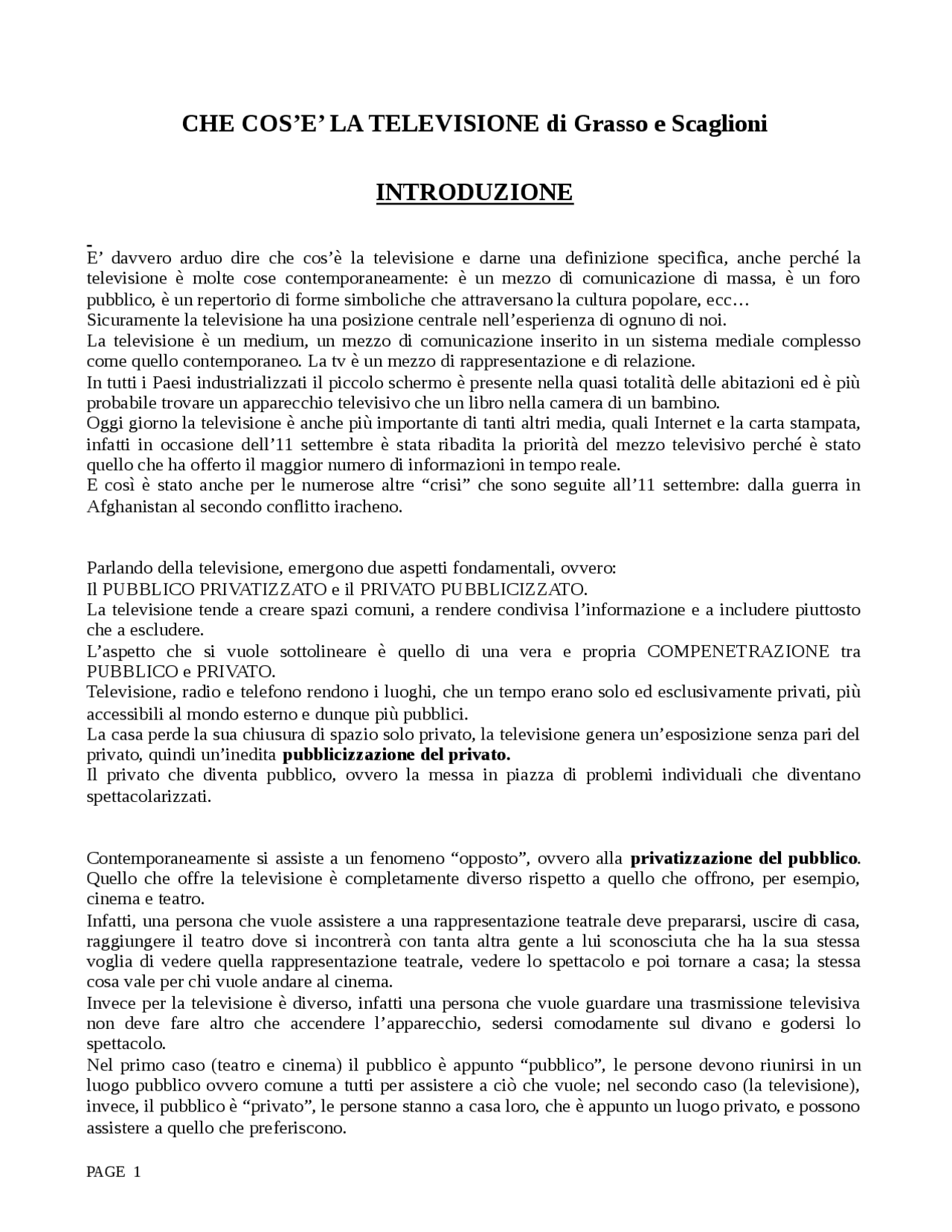 Grasso Docsity