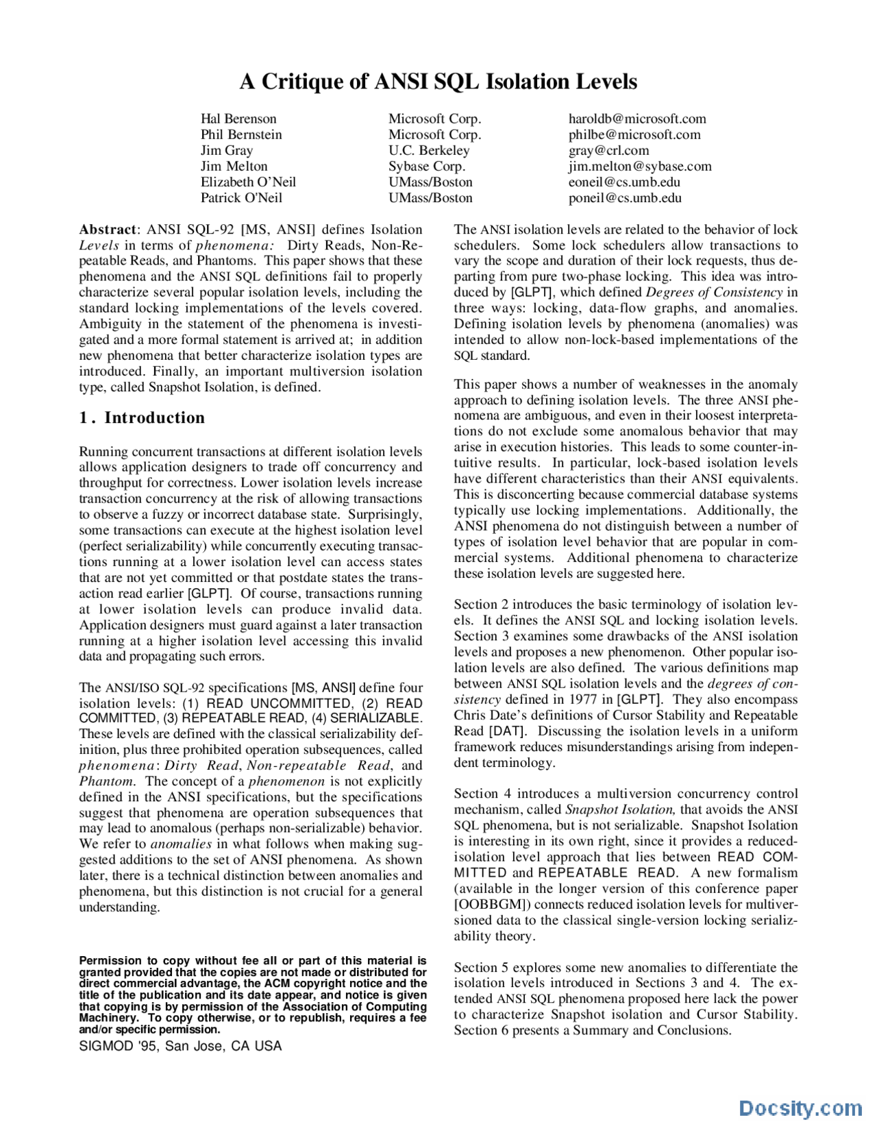 Isolation Levels-Slajdovi-Informatika-Statistika i informatika | Slajdovi' predlog Informatika ...