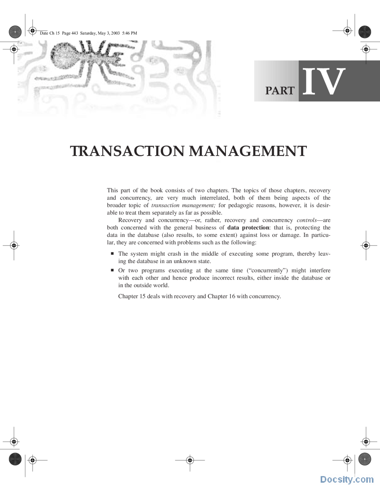 TRANSACTION MANAGEMENT-Skripta-Informatika-Statistika i informatika | Rezime' predlog ...