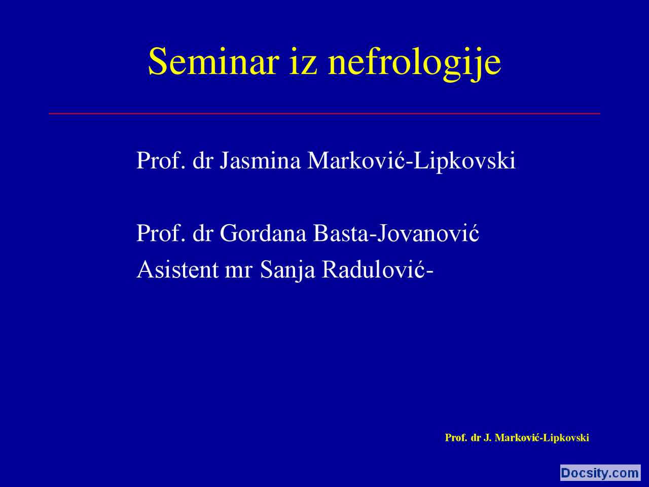 Uvod u nefrologiju-Slajdovi-Nefrologija-Medicina | Slajdovi' predlog ...