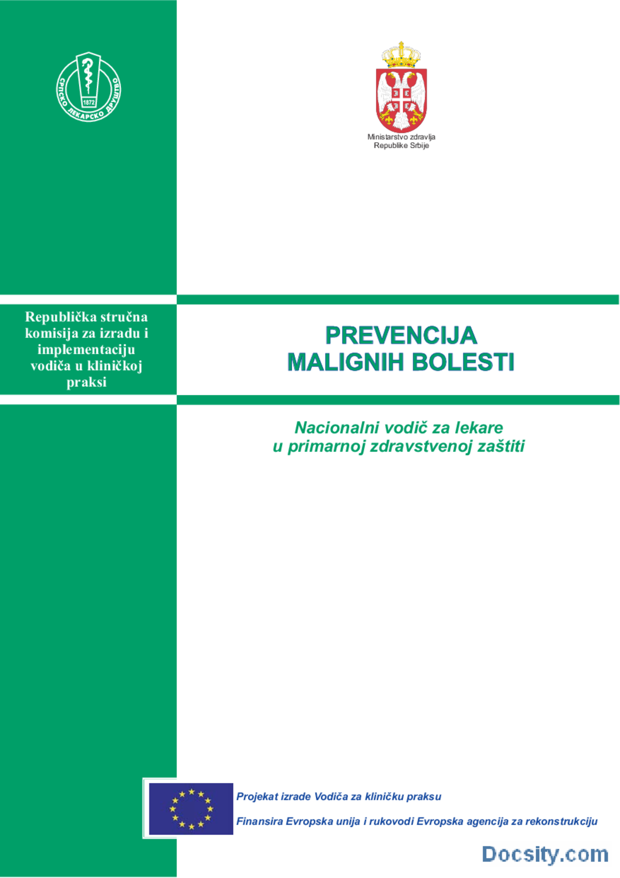 Prevencija malignih bolesti-Skripta-Prevencija hronicnih bolesti-Medicina | Rezime' predlog ...