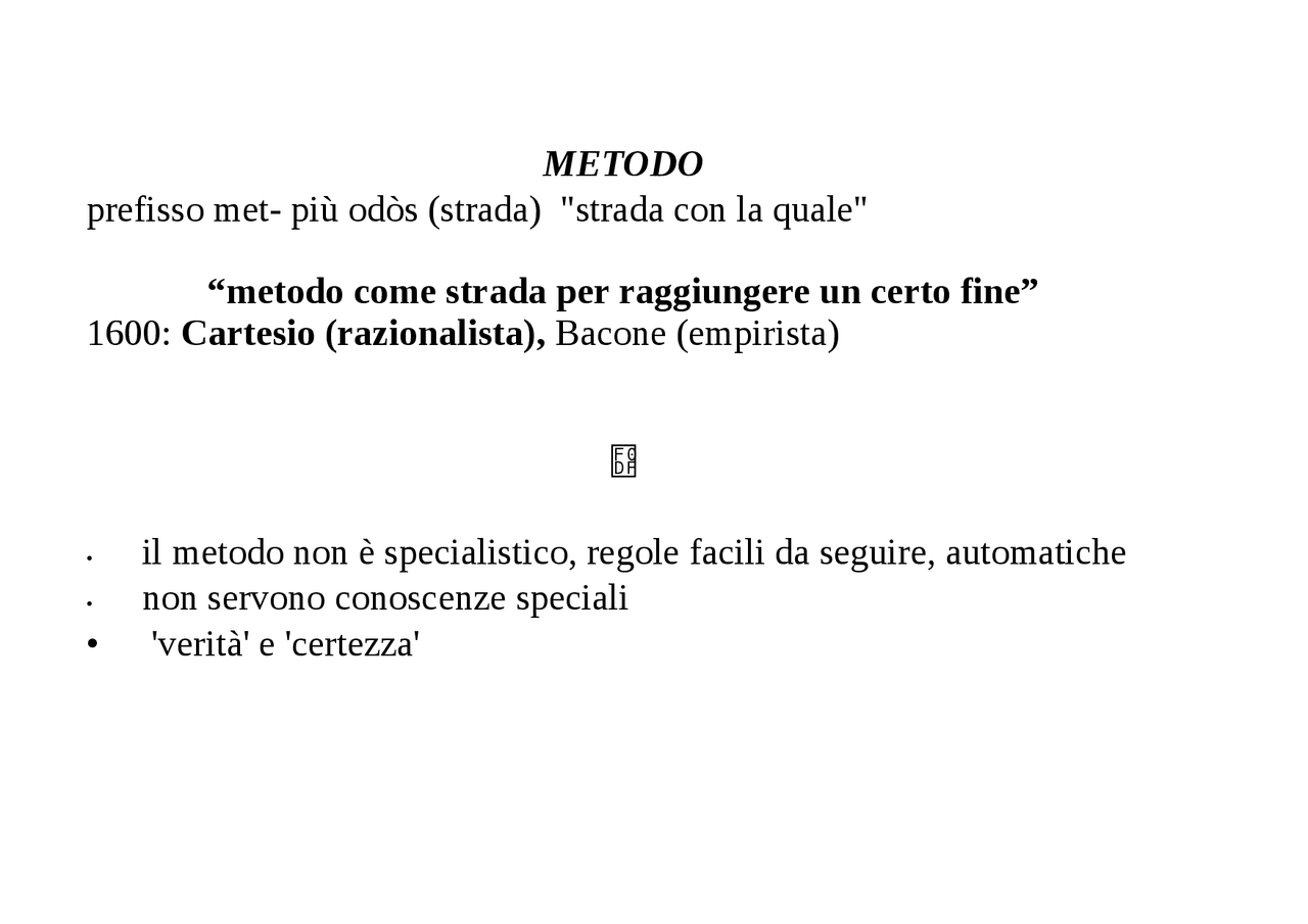 Il Metodo Appunti Di Metodologia Della Ricerca Sociale Quantitativa