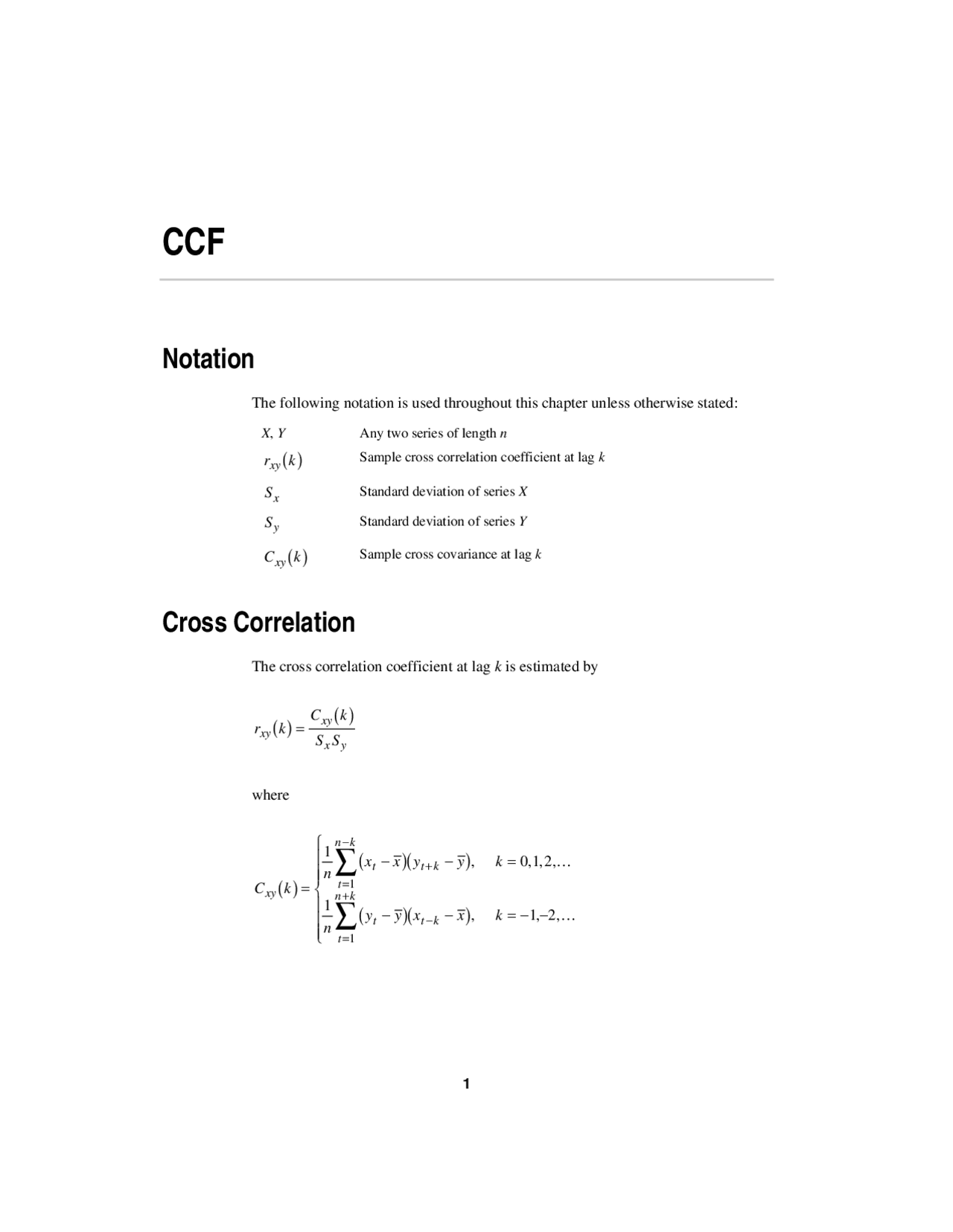 CCF - Mathematics and Statistics - Study Notes | Study notes ...