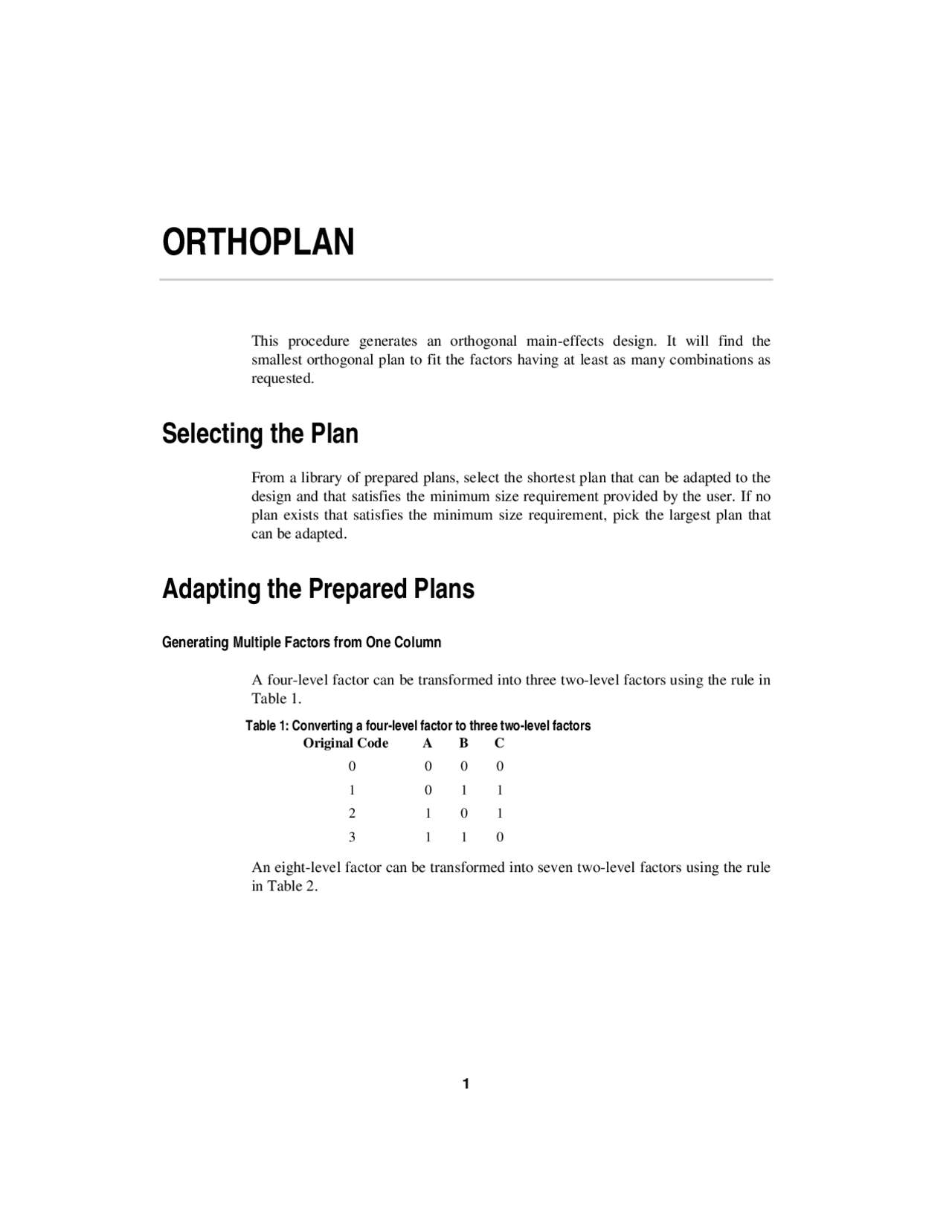 Orthoplan - Mathematics and Statistics - Study Notes | Study notes ...