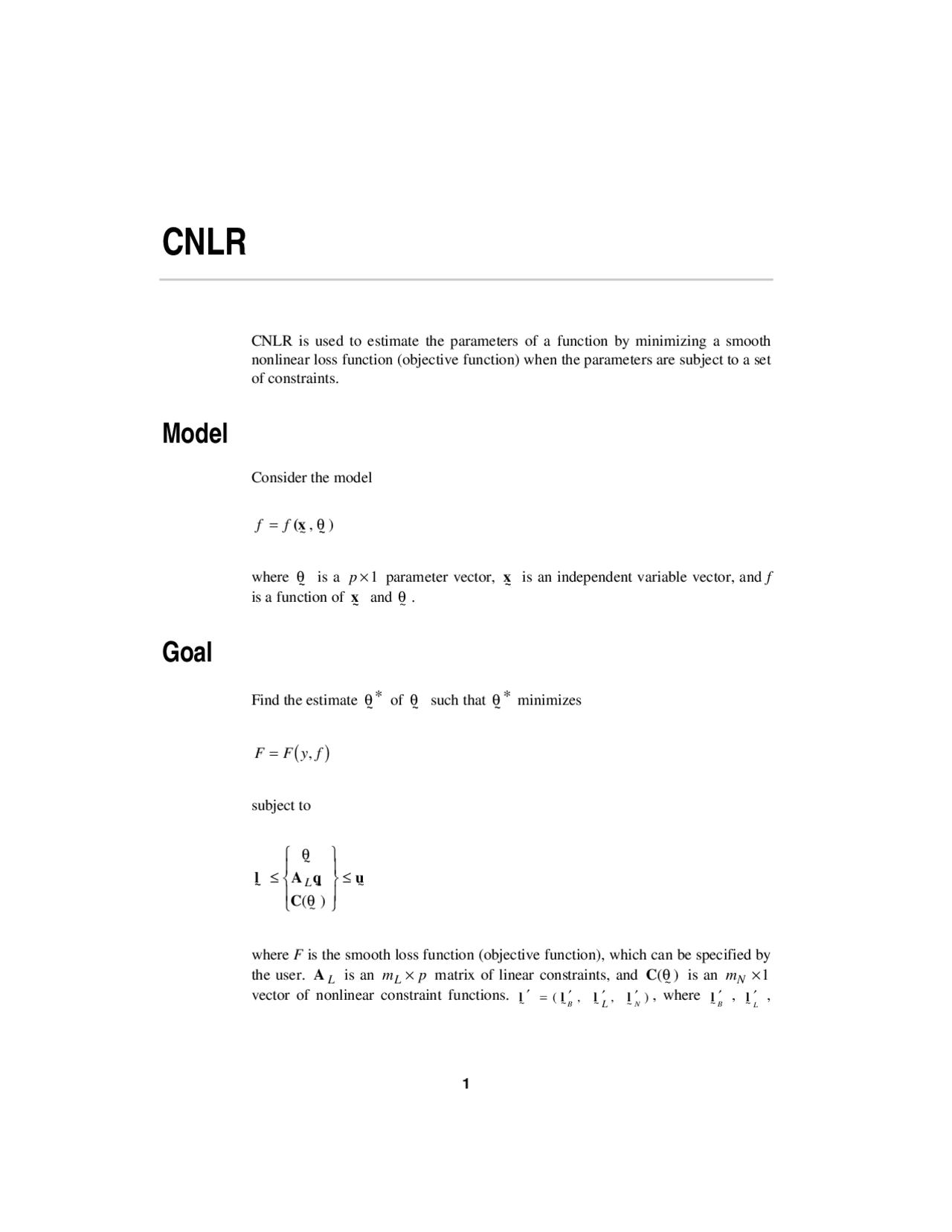 CNLR - Mathematics and Statistics - Study Notes - Docsity