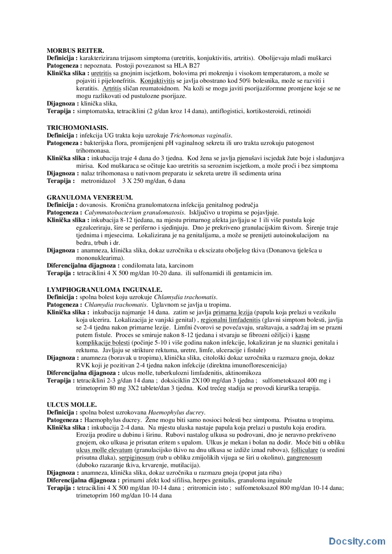 MORBUS REITER-Beleska-Dermatovenerologija-Stomatologija | Beleške ...