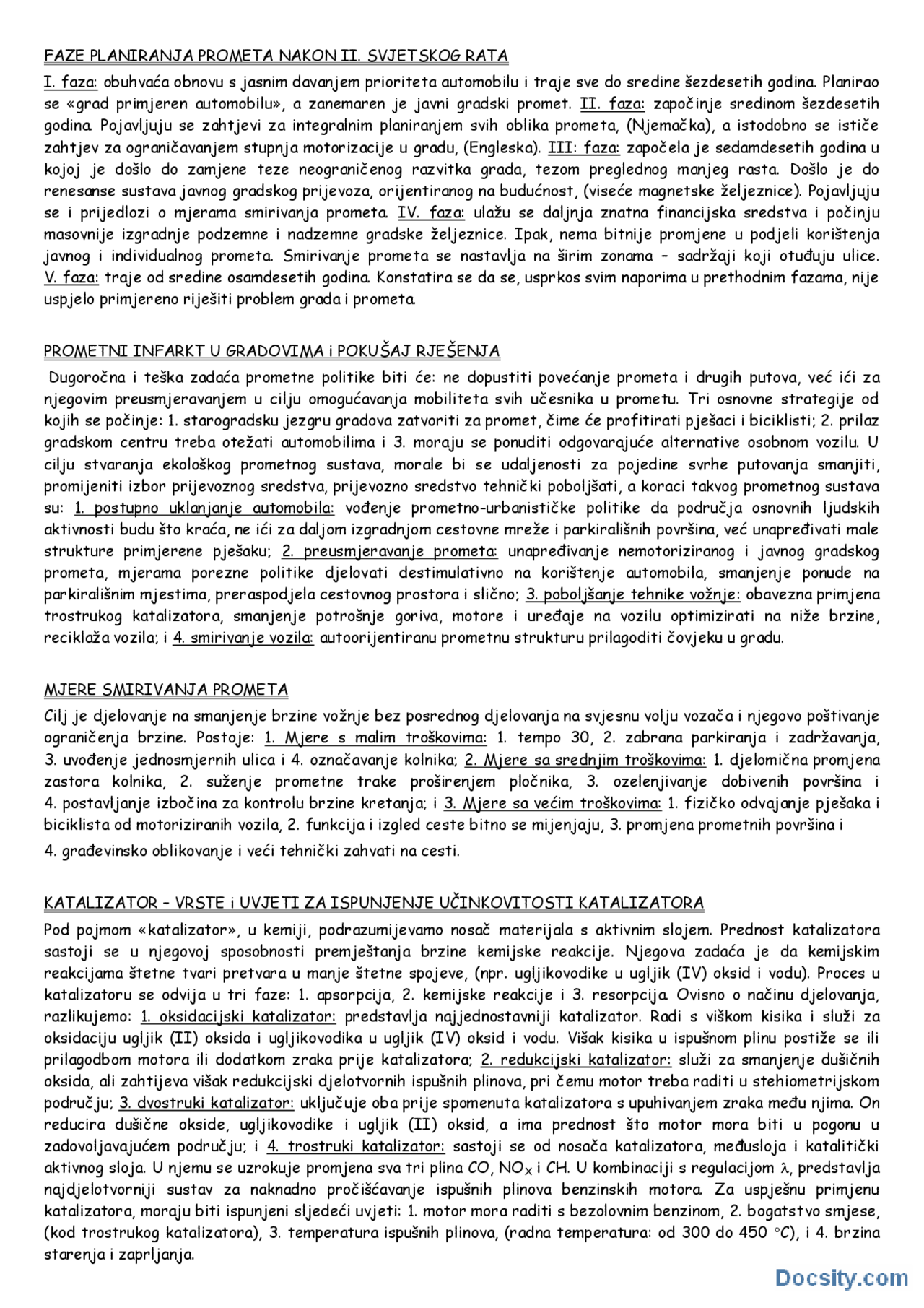 Pitanja i odgovori-Ispit-Ekologija-Saobracajni fakultet (3) | Ispiti' predlog Ekologija - Docsity