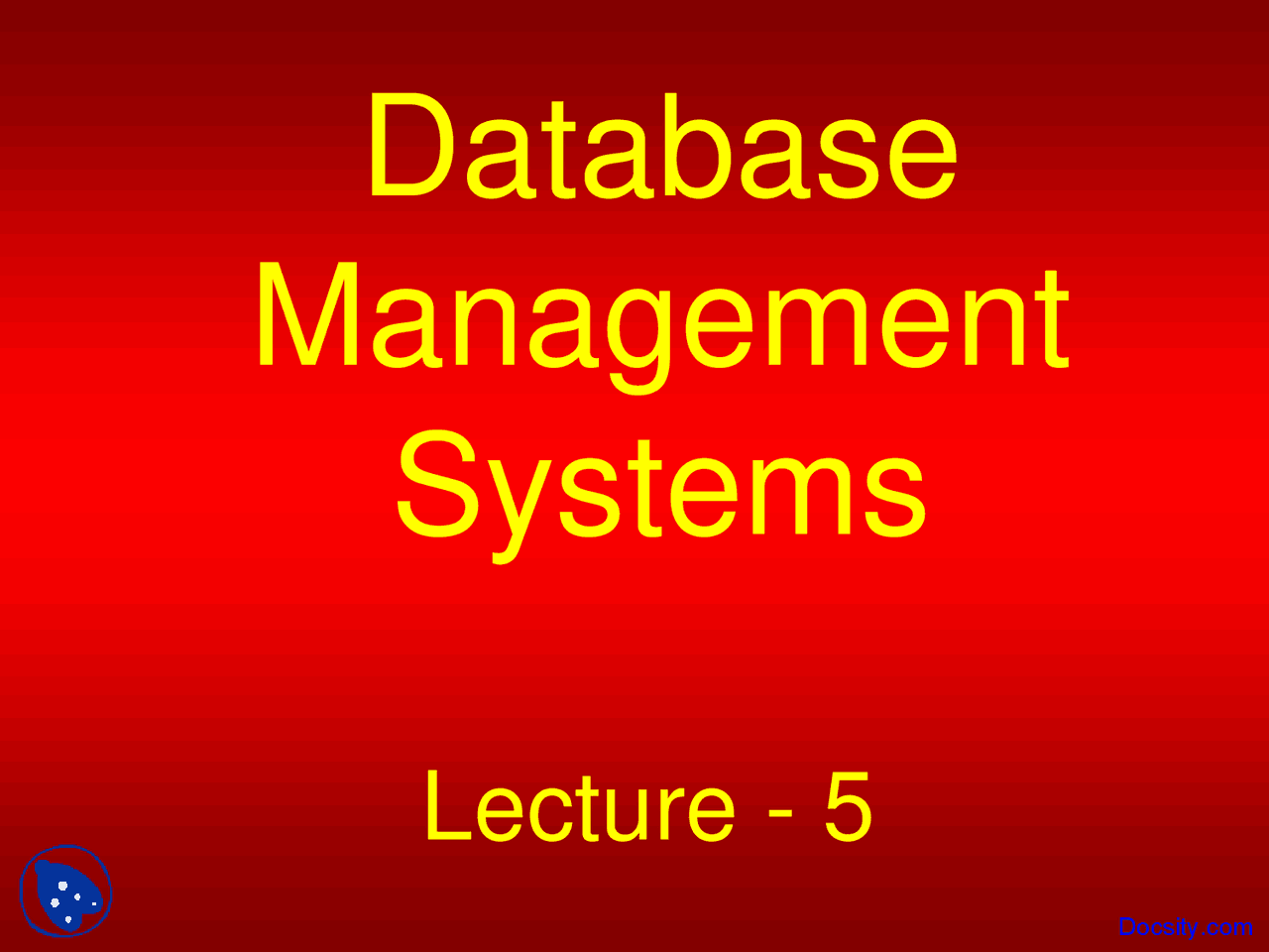 Database Application Development Process Database Management