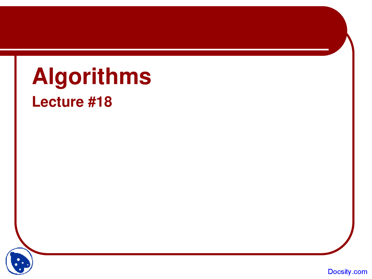 Edit Distance - Algorithm - Lecture Slides | Slides Algorithms and ... Edit Distance - Algorithm - Lecture Slides | Slides Algorithms and ...