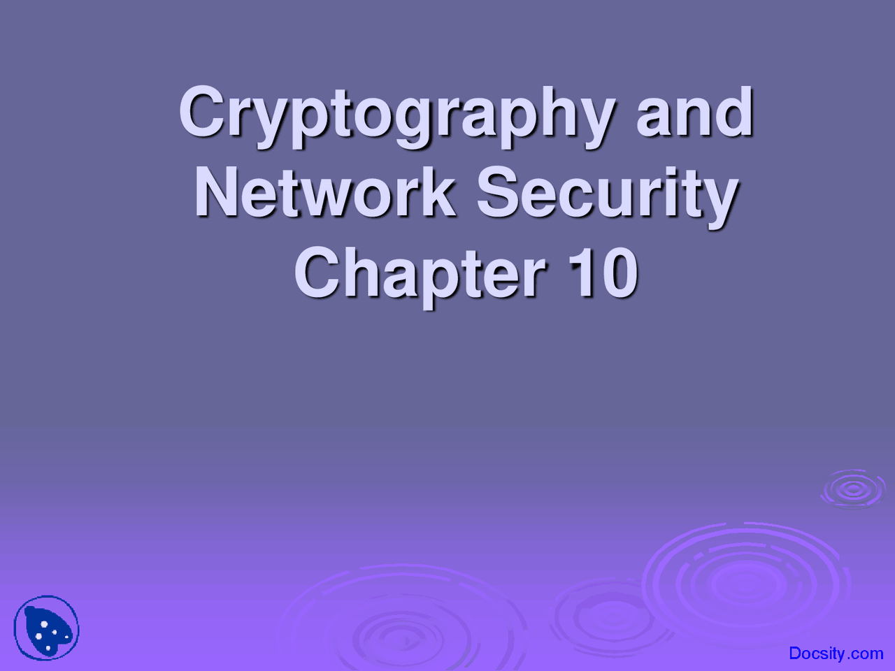 Key Management - Cryptography and Network Security - Lecture Slides ...