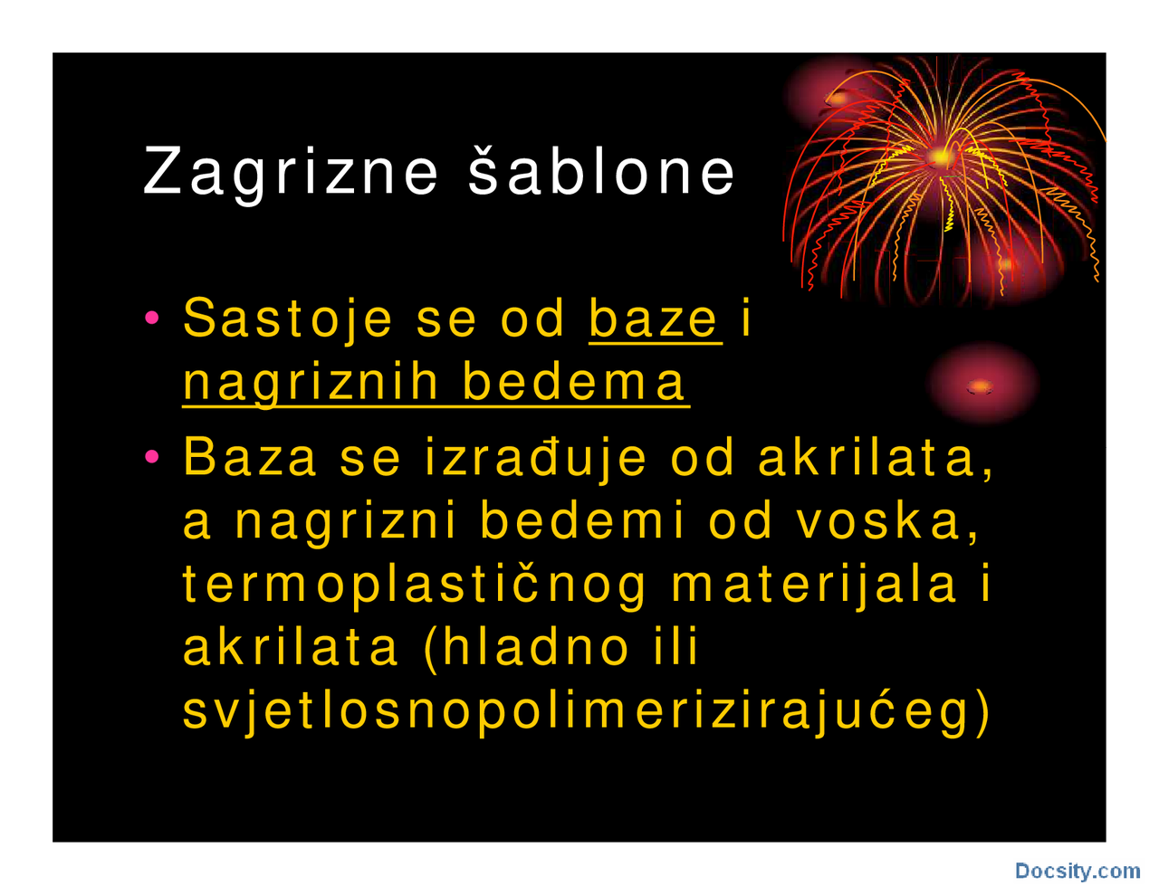 IZRADA INDIVIDUALNE ŽICE-Slajdovi-Stomatoloska protetika-Stomatologija ...