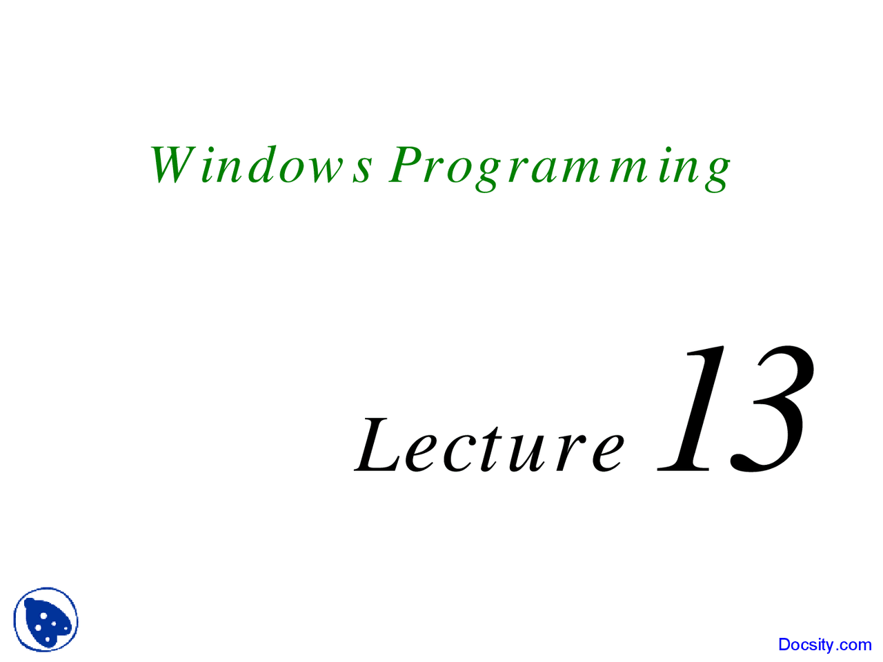 Pre Defined Window Class Super Classing Window Programming Lecture