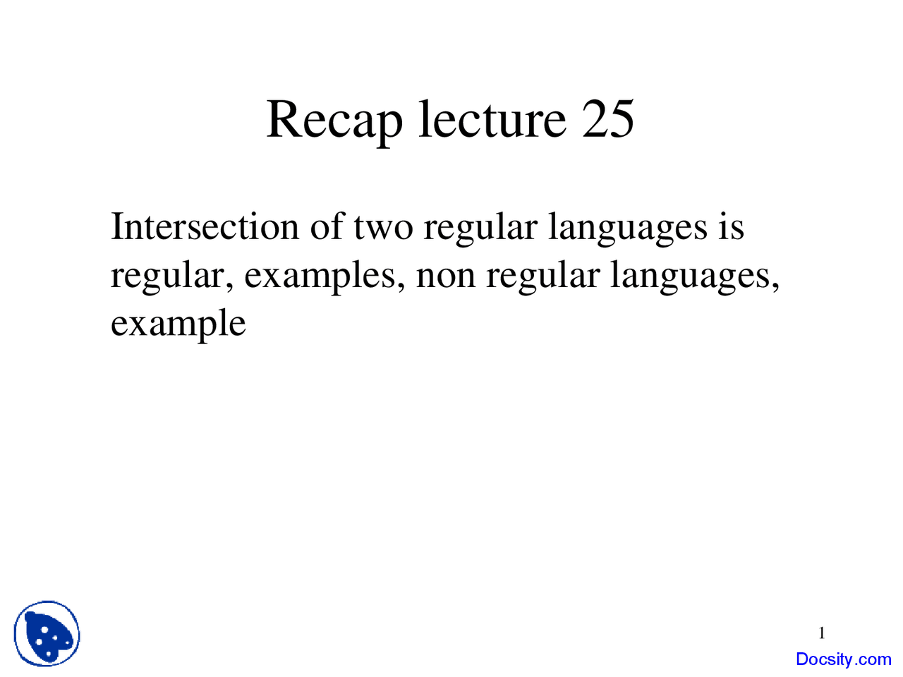 Corresponding Transition Diagram Theory Of Automata Lecture Slides