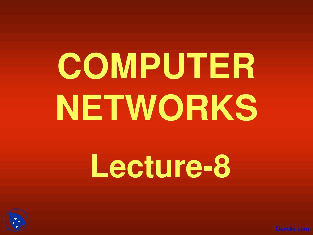 Carrier Sense Multiple Access Computer Network Lecture Slides Docsity