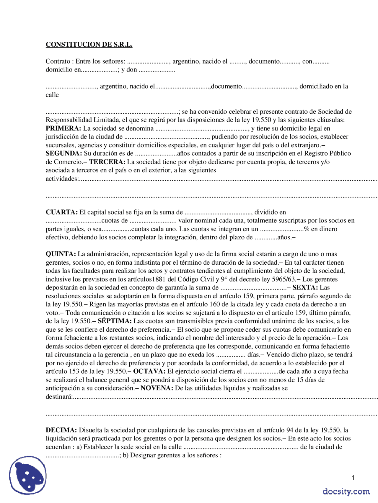 Srl Prácticas Derecho Mercantil Derecho Exercices De Droit Du