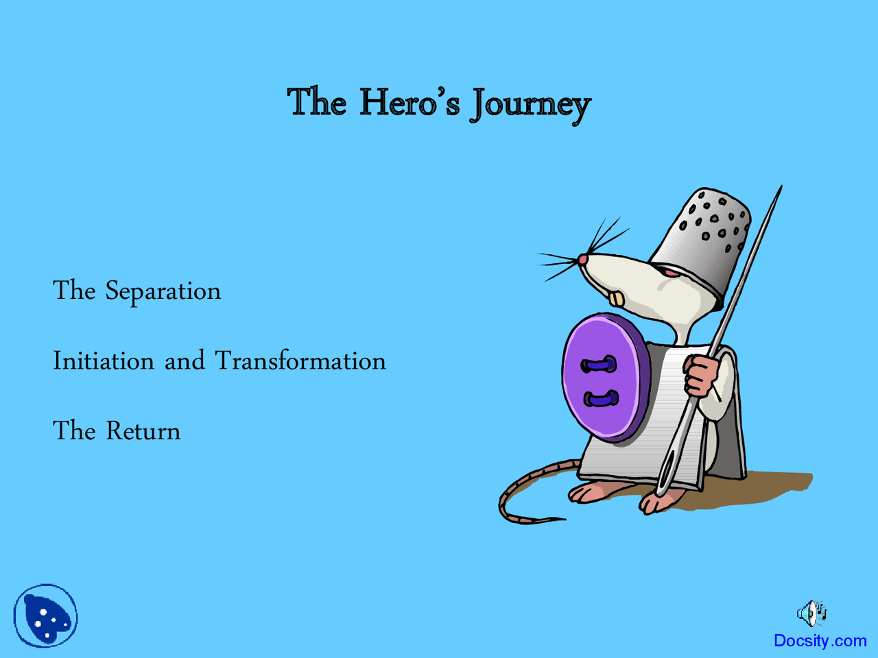 The Hero's Journy - English Language - Lecture Slides - Docsity