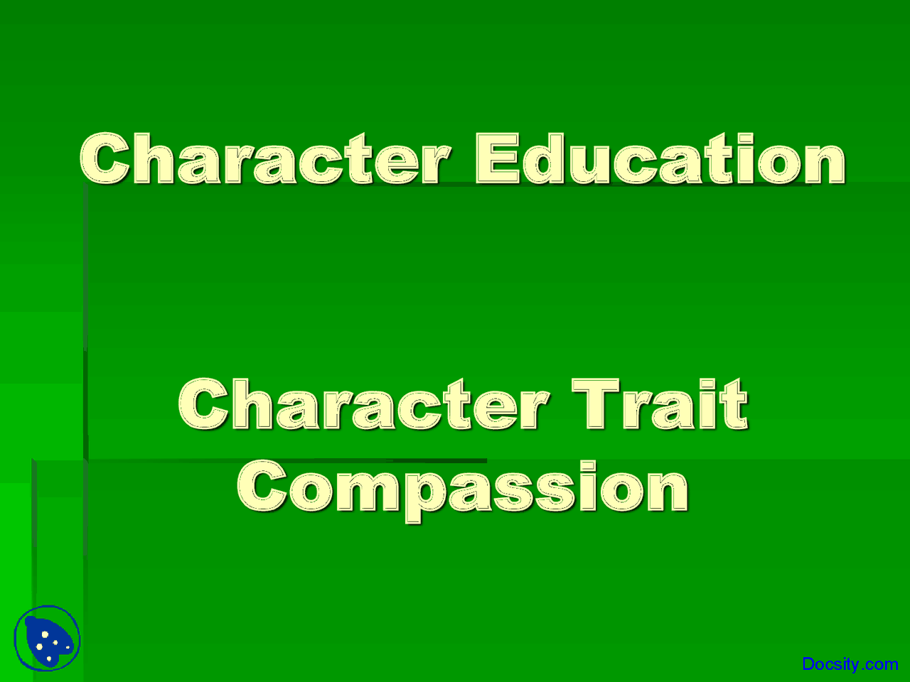 Compassion English Language Lecture Slides Docsity