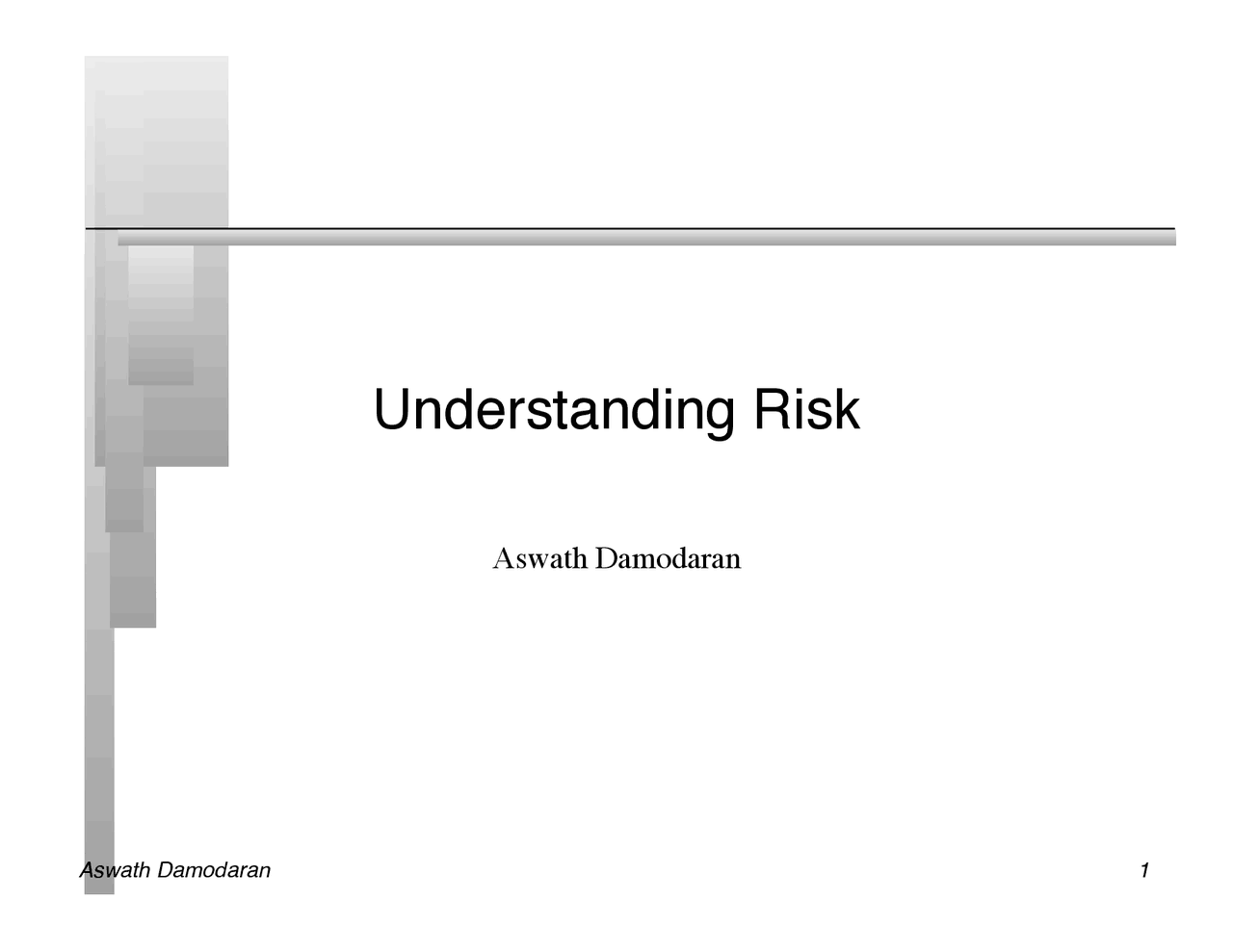 Understanding Risk Investment Management Lecture Slides Docsity