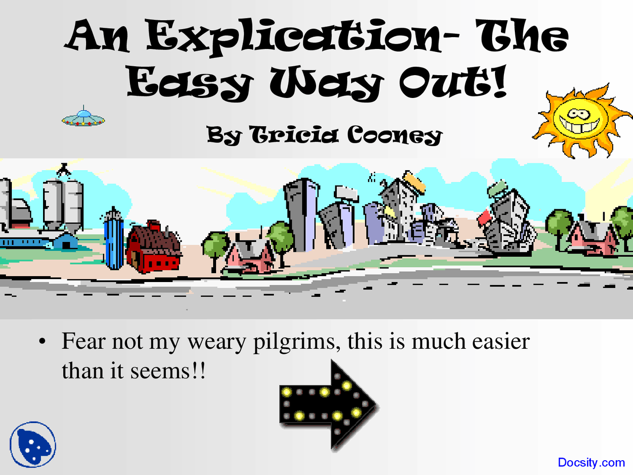 Explication English Language Lecture Slides Docsity