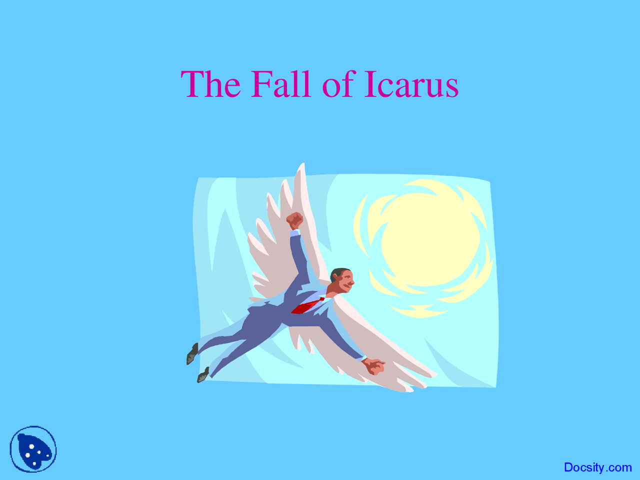The Fall of Icarus - English Literature - Lecture Slides - Docsity