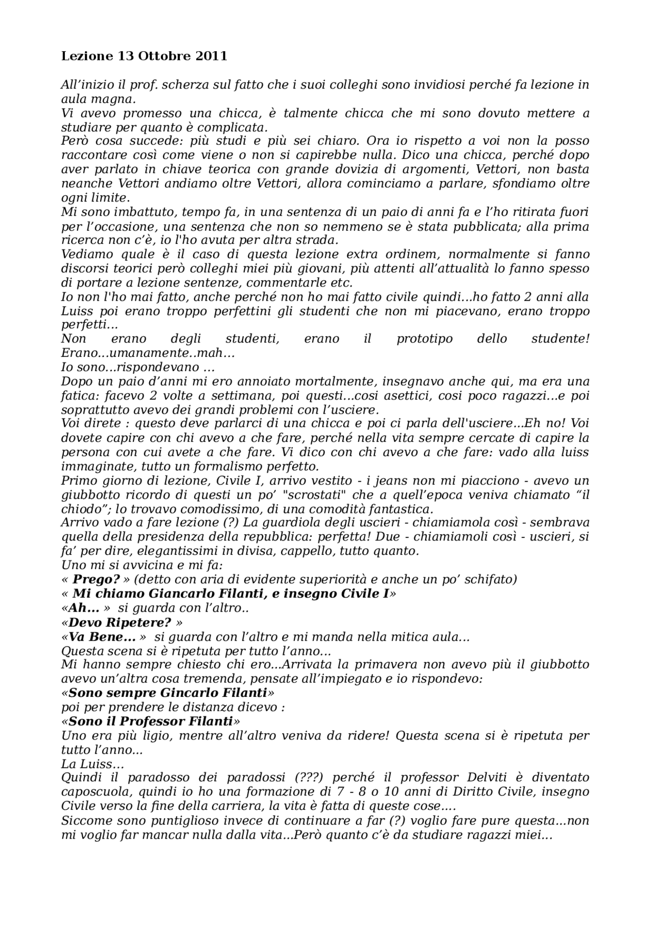 La Trascrizione Appunti Di Diritto Civile 13 Ottobre Appunti Di