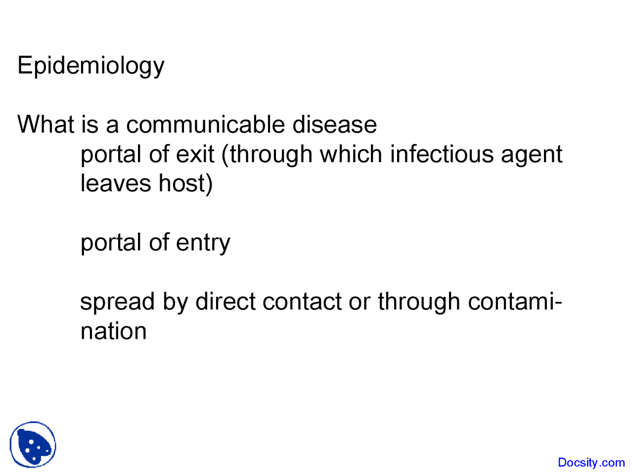 Epidemiology - Principles of Microbiology - Lecture Slides | Slides ...